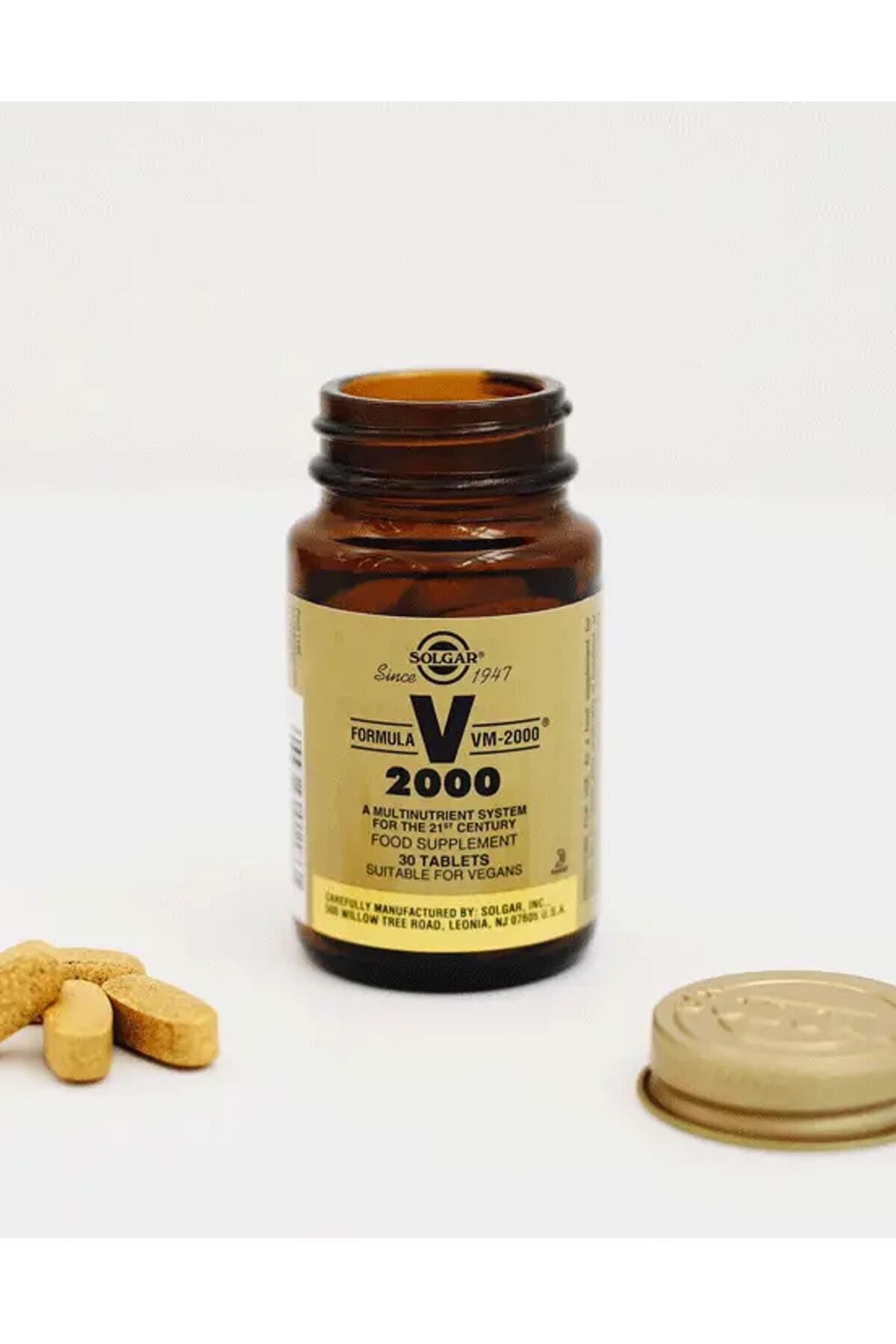 Solgar Formula Vm-2000 Multivitamin & Mineral 90 Tablet Fiyatı ...