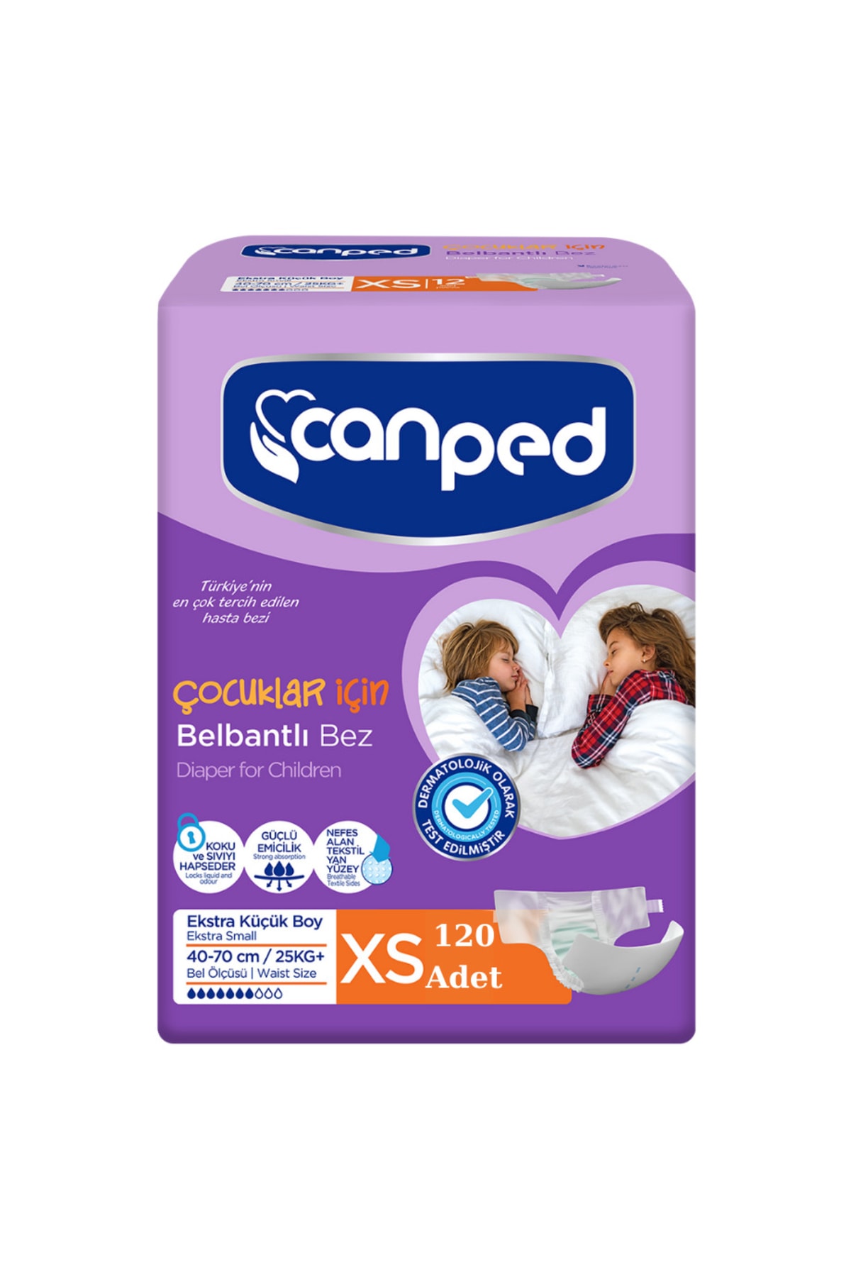 Canped Belbantlı Tekstil Hasta Bezi Ekstra Küçük (xs) 120 Adet Fiyatı ...