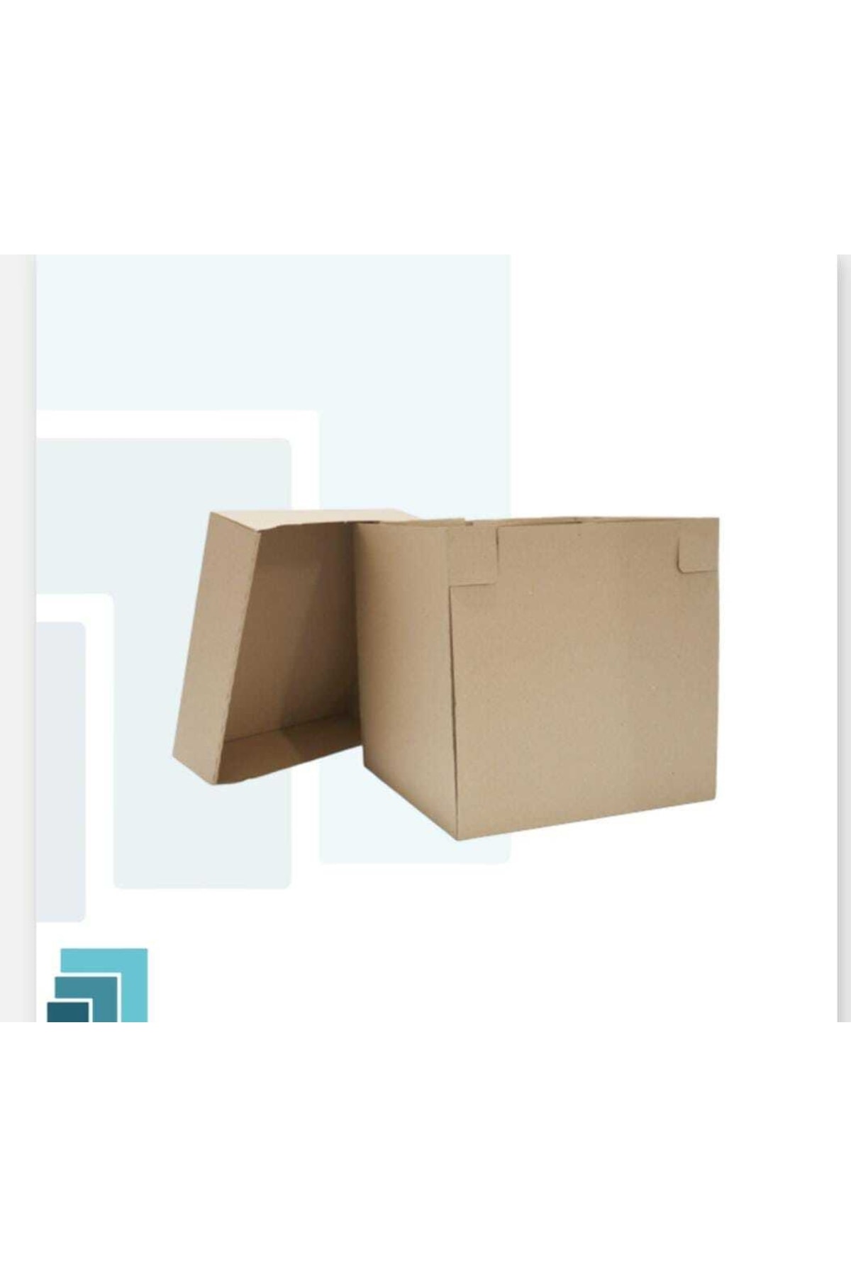 Kutula32 Pasta Kutusu 35x35x35 Esmer Kraft( 10 Adet ) Fiyatı, Yorumları ...