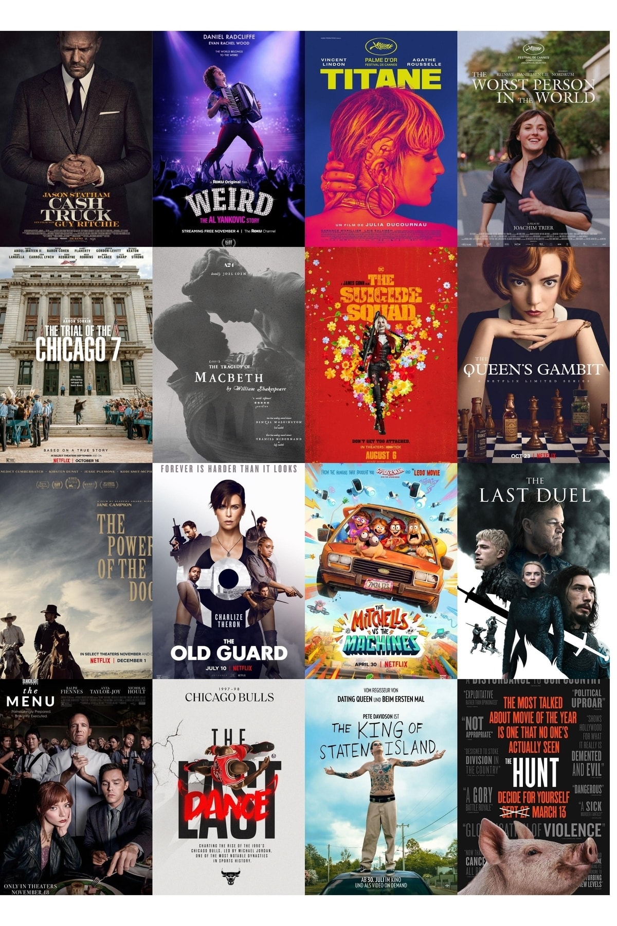 postifull Film Posterleri - Duvar Posteri Kolaj Seti - 50 Adet - Arkası ...