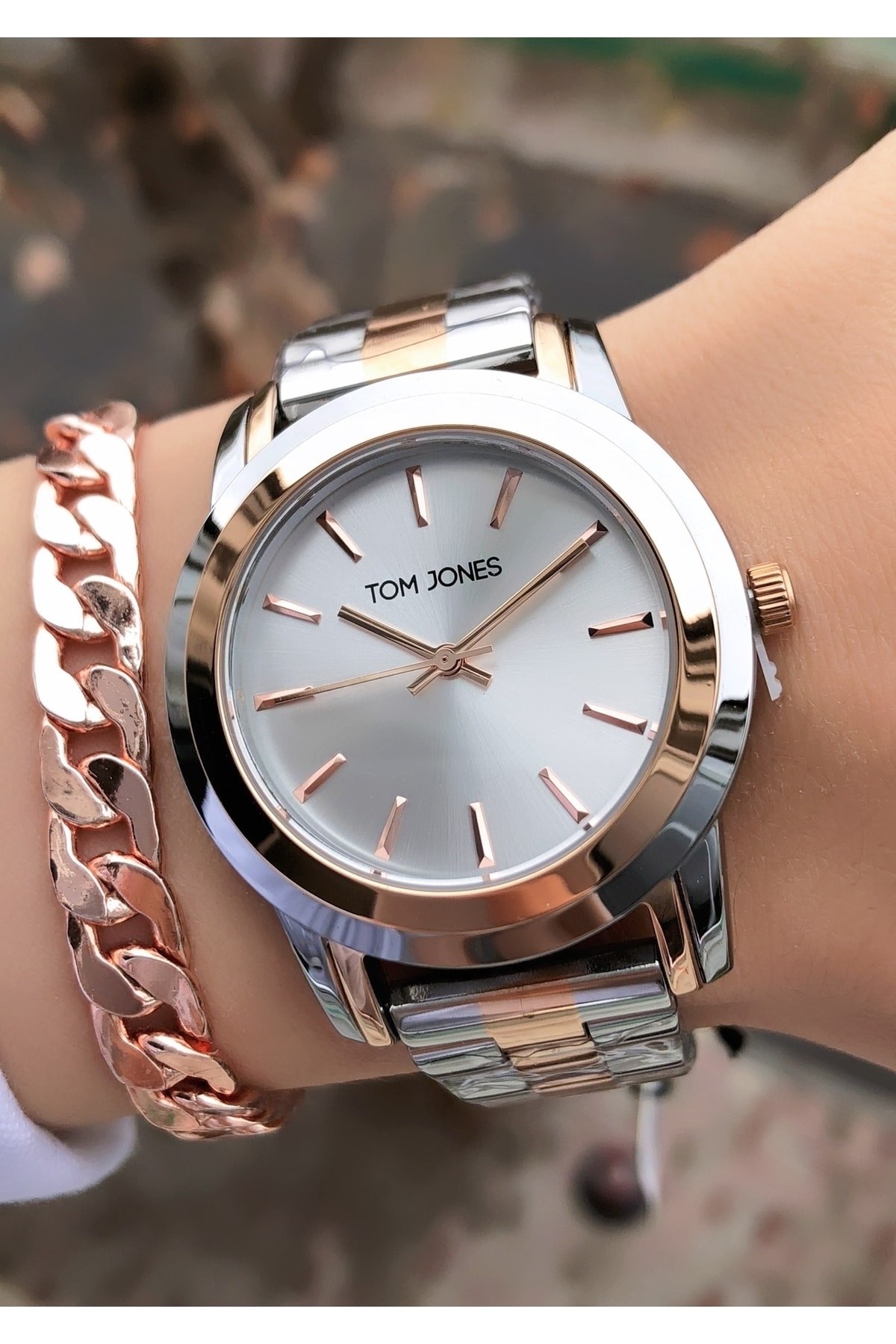Tom Jones Marka Yeni Sezon Çelik Kordon Saat Bileklik Hediyeli Fiyatı ...