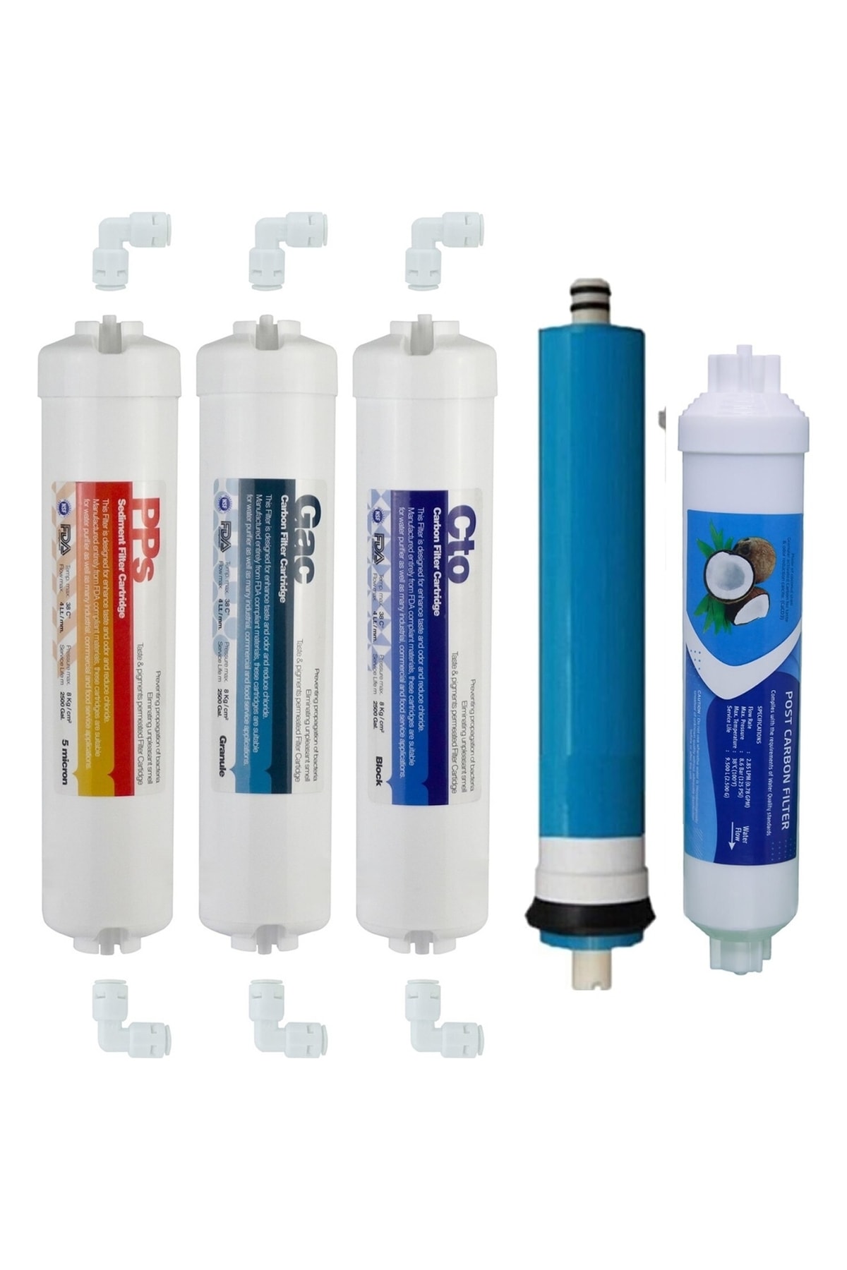 AQUA BELLA Su Arıtma Filtresi Inline Filtre Seti Reverse Osmos Filtre Seti Fiyatı, Yorumları ...