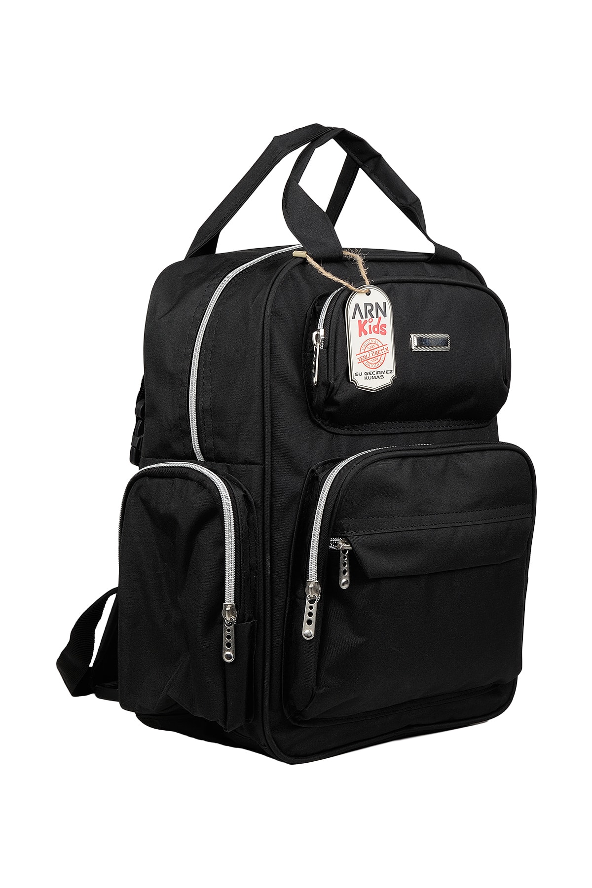 Arn Kids Roma Model Siyah Anne Bebek Bakım Sırt Çantası Termoslu ...
