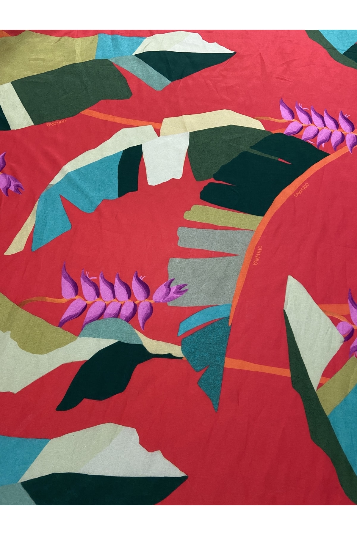 Kumaş sever Farm Rio Kumaş Ipeker Kumaş Cupra Pareo Deniz Tunik Elbise ...