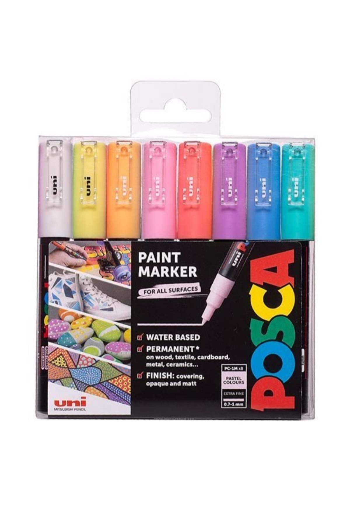 Uni Posca Pc1m Pastel 8 Li Set Fiyatı, Yorumları - Trendyol