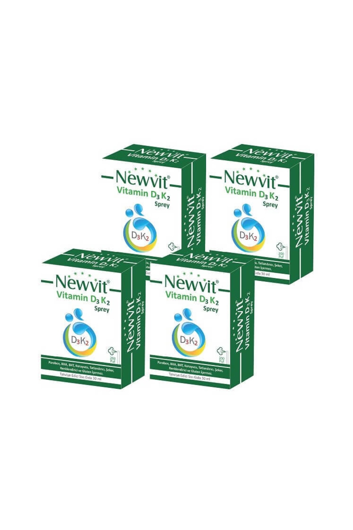 Newvit Vitamin D3 K2 Sprey 4x Fiyatı, Yorumları - Trendyol