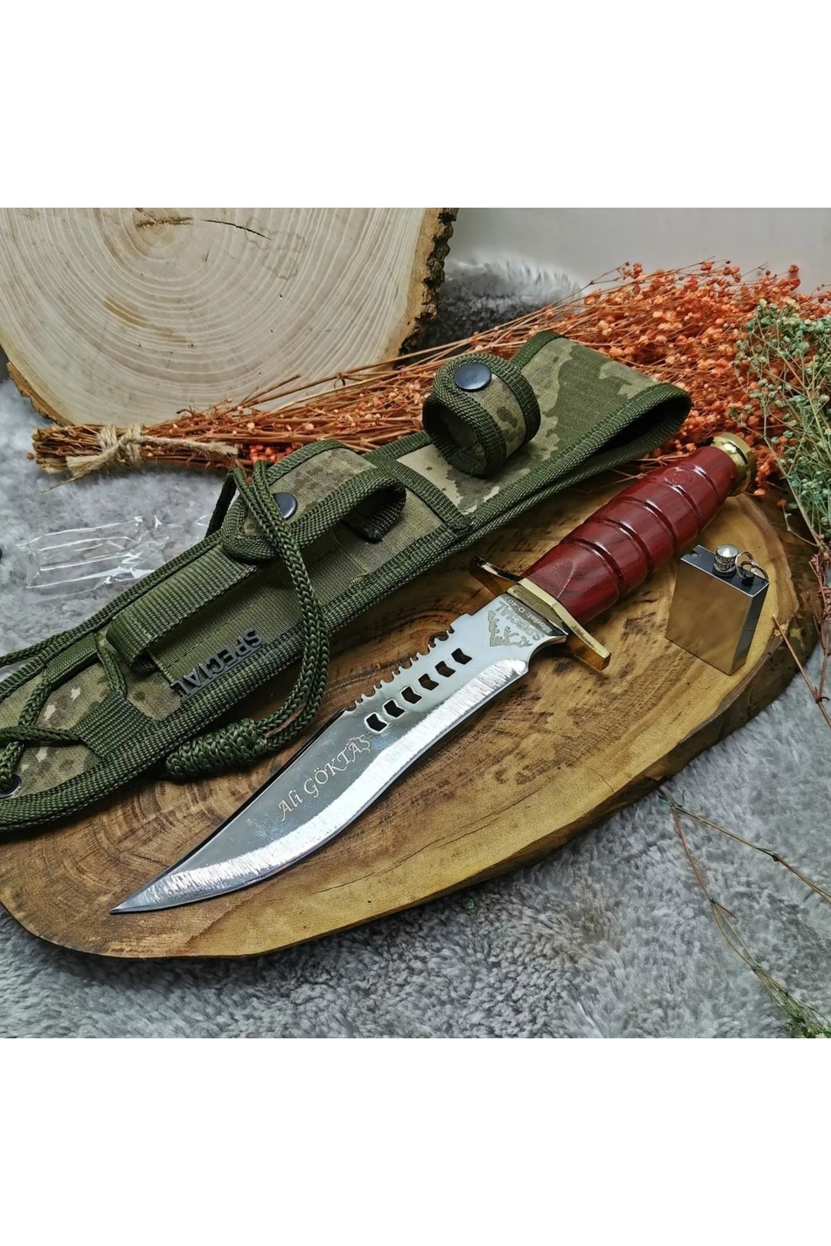 alsepeteavm 30 Cm Special Marka Çelik Kılıflı Komando Kasaturası ...