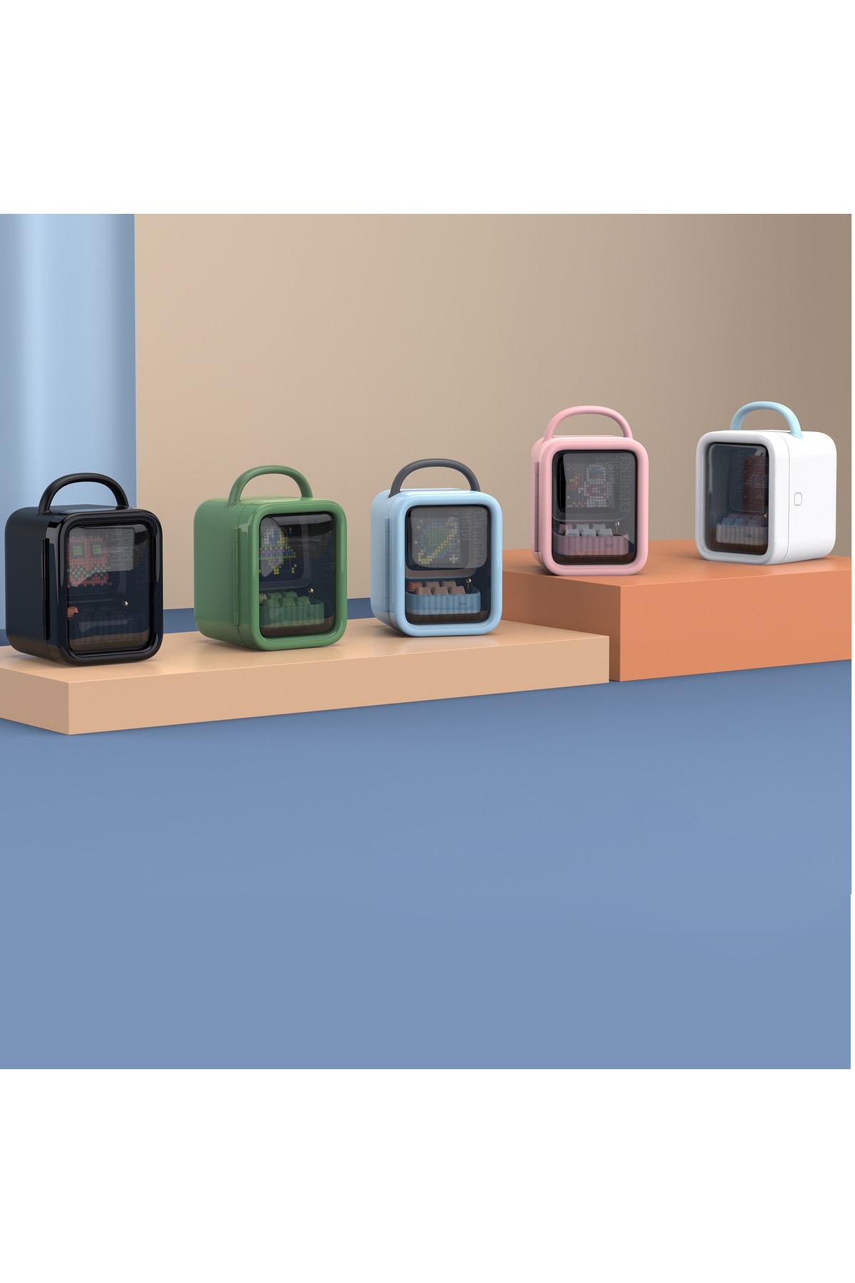 Divoom Ditoo Plus Beyaz Piksel LED Ekranlı Uygulama Kontrollü Akıllı ...