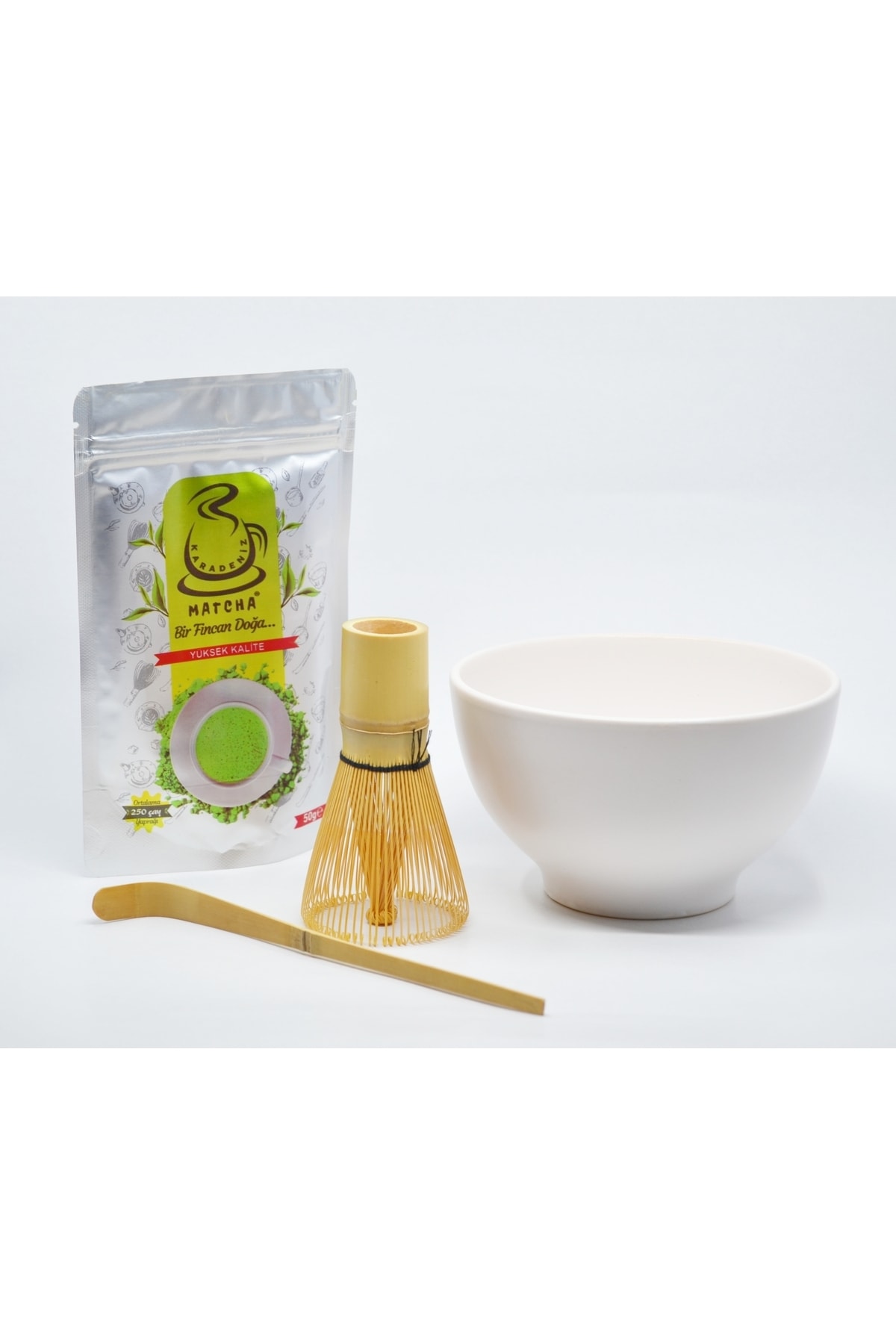 Karadeniz Matcha Matcha Çayı Bambu Whisk Matcha Kasesi Bambu Kaşık ...