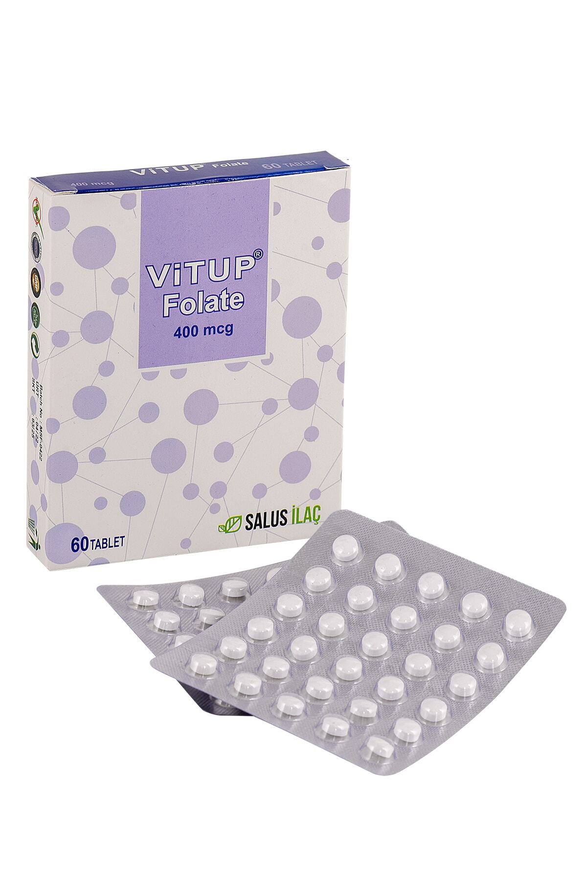 VİTUP Folate Folik Asit 400 Mcg 60 Tablet Fiyatı, Yorumları - Trendyol
