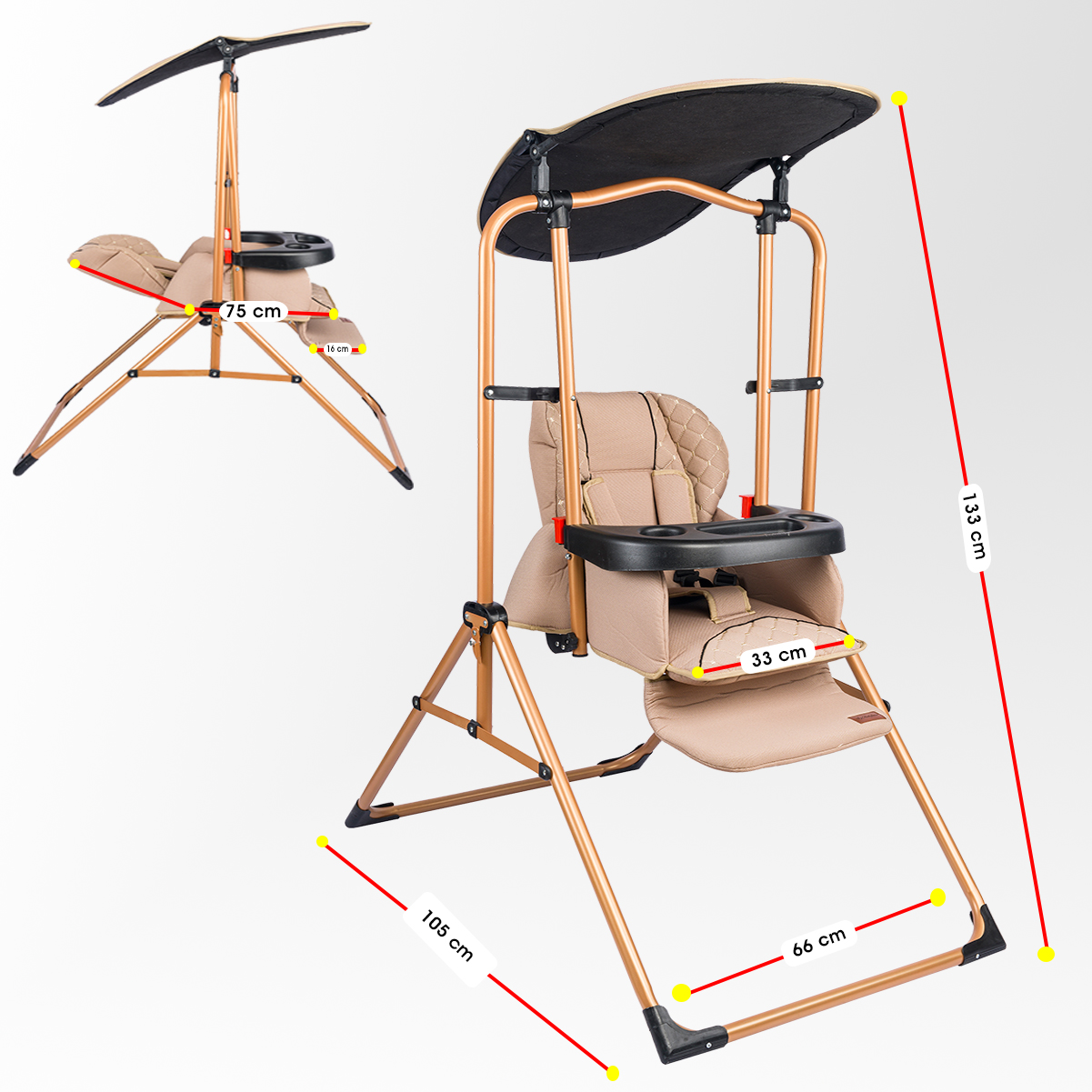 Baby Home 850 Salıncak Bebek Salıncağı Çocuk Salıncağı Bebek ...