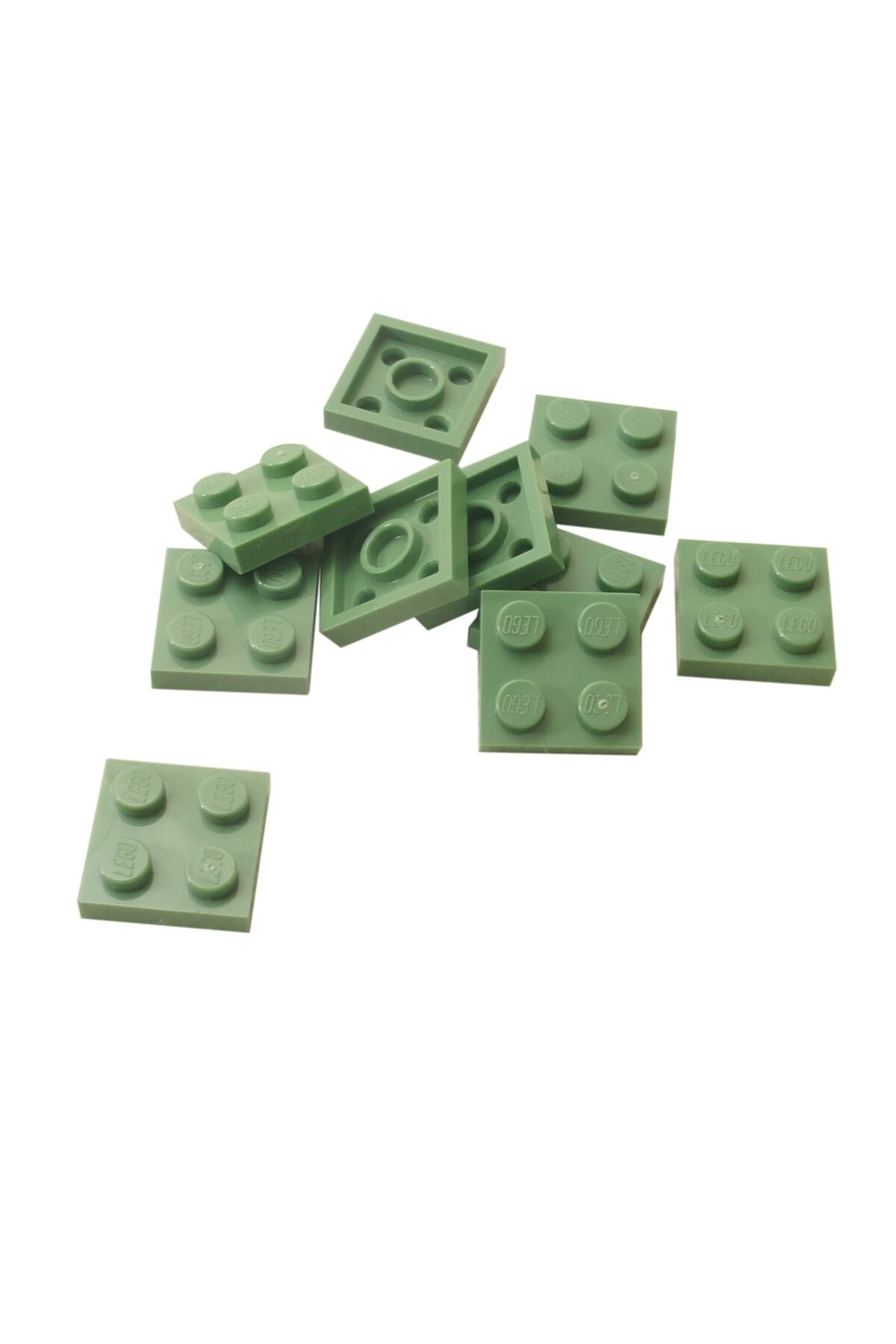 LEGO Orjinal Moc Custom Aksesuar Creator Plate 2 X 2 Düz Tuğla Sand ...