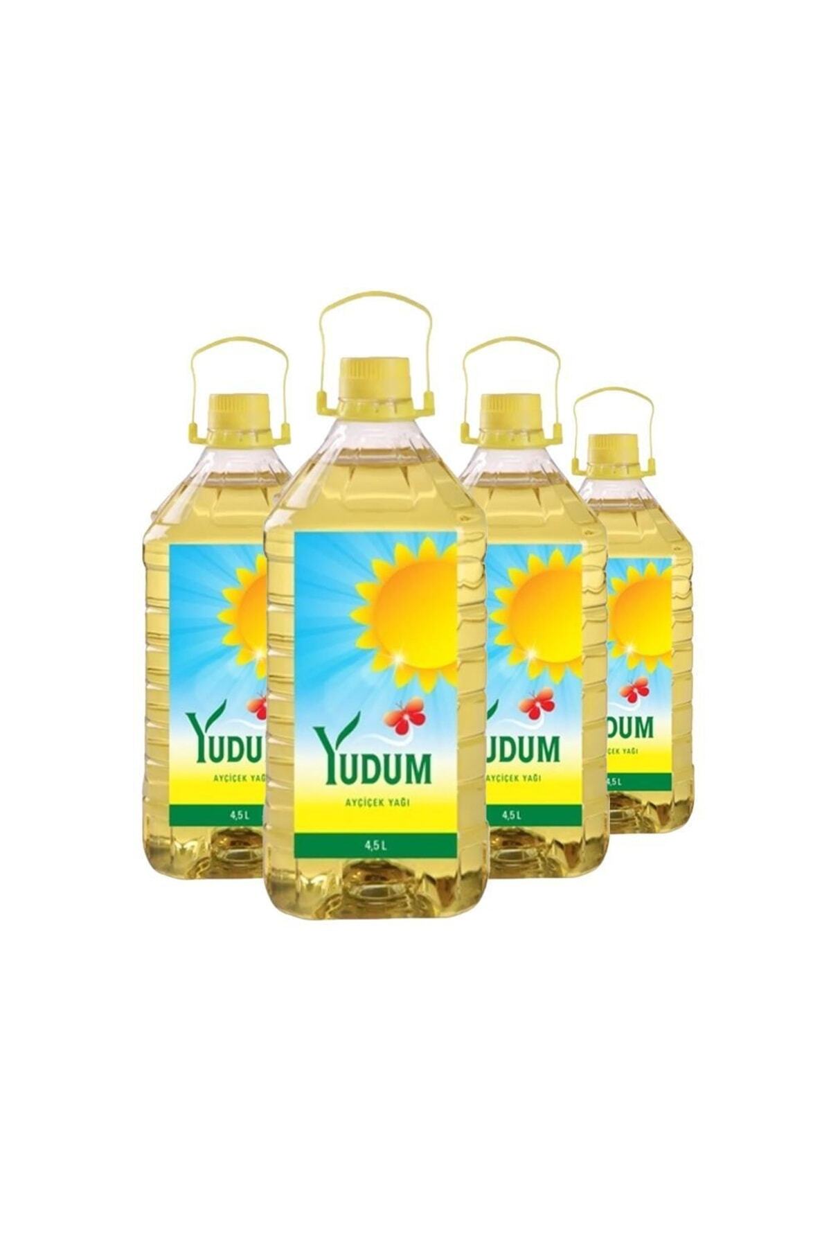 Yudum Ayçiçek Yağı 4.5 L X 4 - Fiyatı, Yorumları