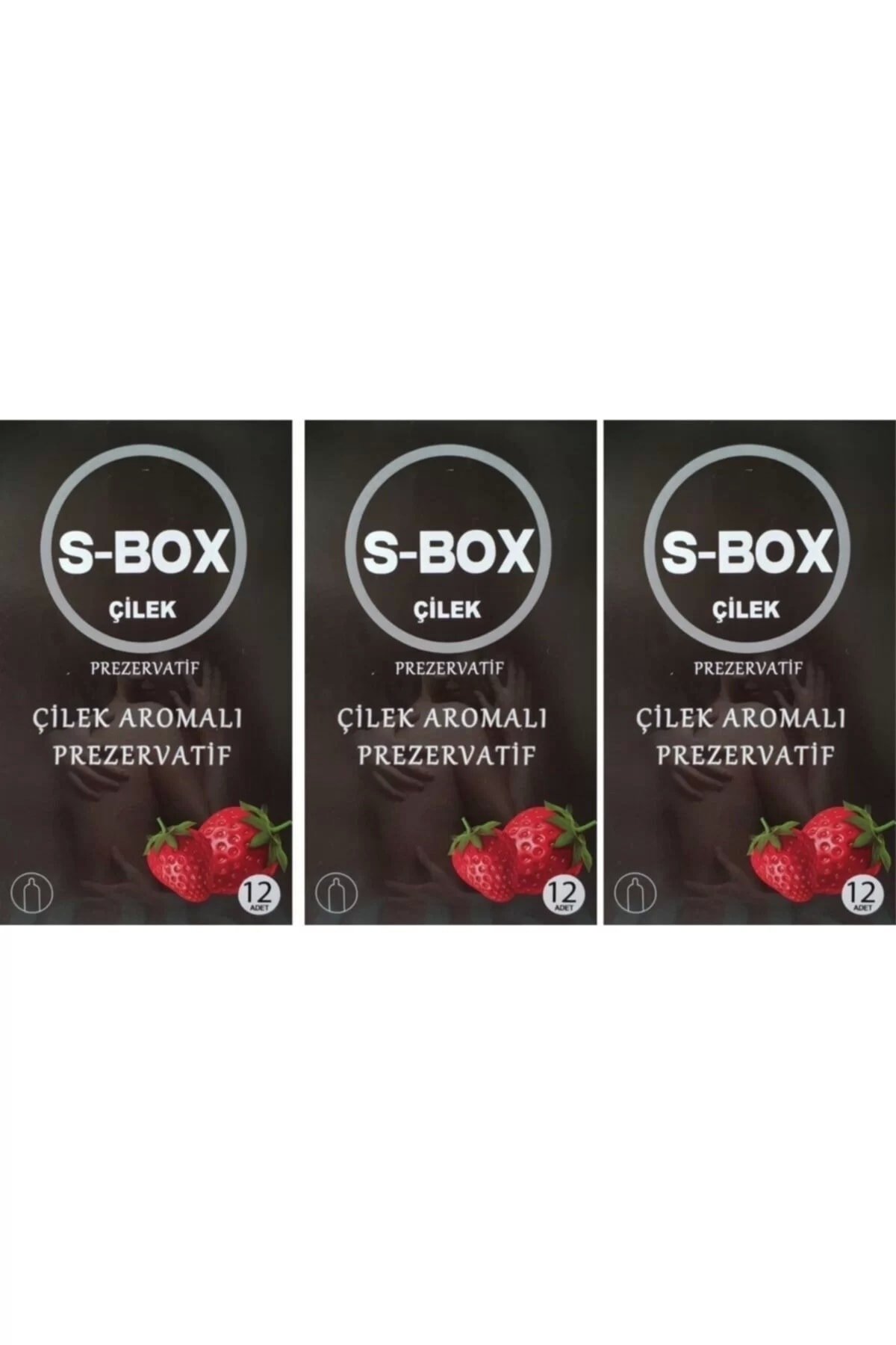 S-Box Sbox Çilekli Prezervatif 12 Li X3 Paket Fiyatı, Yorumları - Trendyol