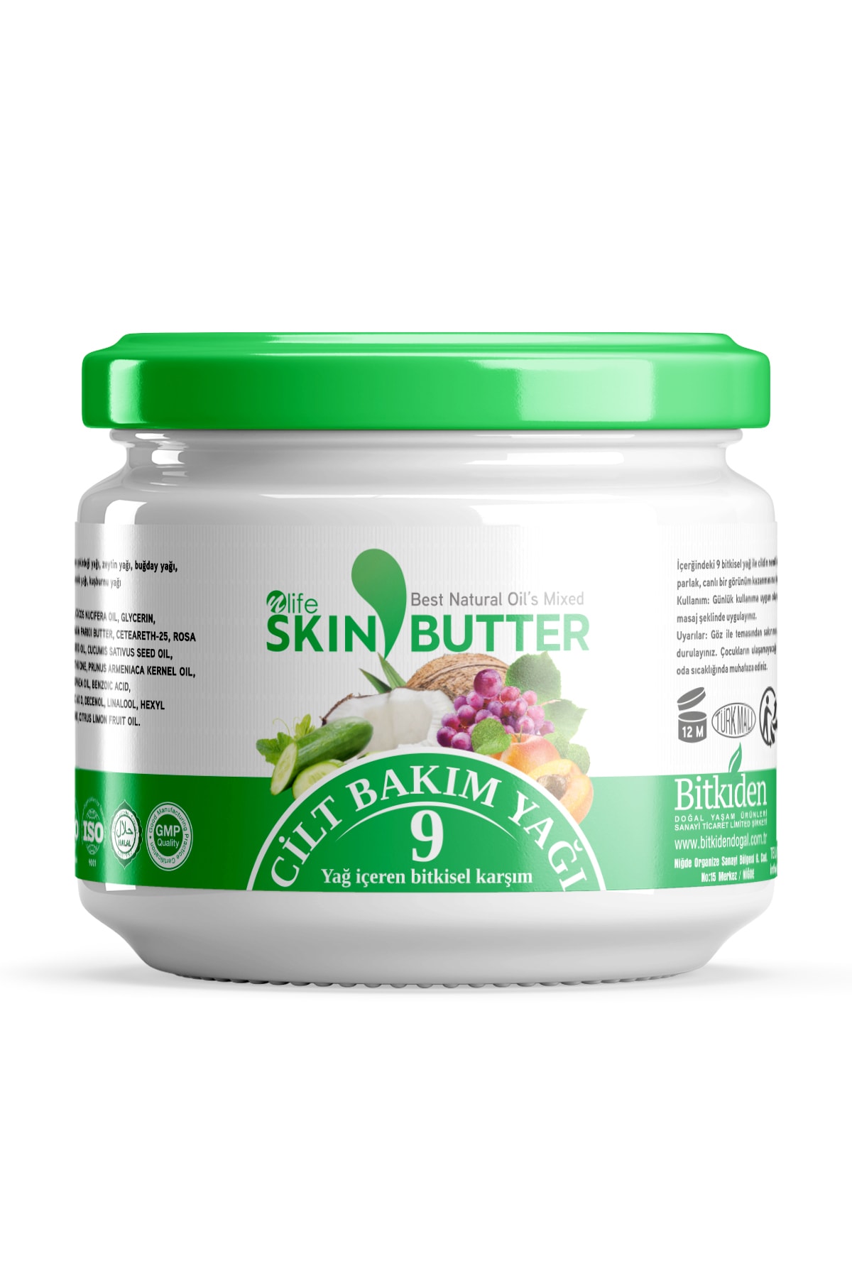 NLife Skin Butter Cilt Bakım Kremi 9 Bitkisel Yağ Karışımı 190 ml ...