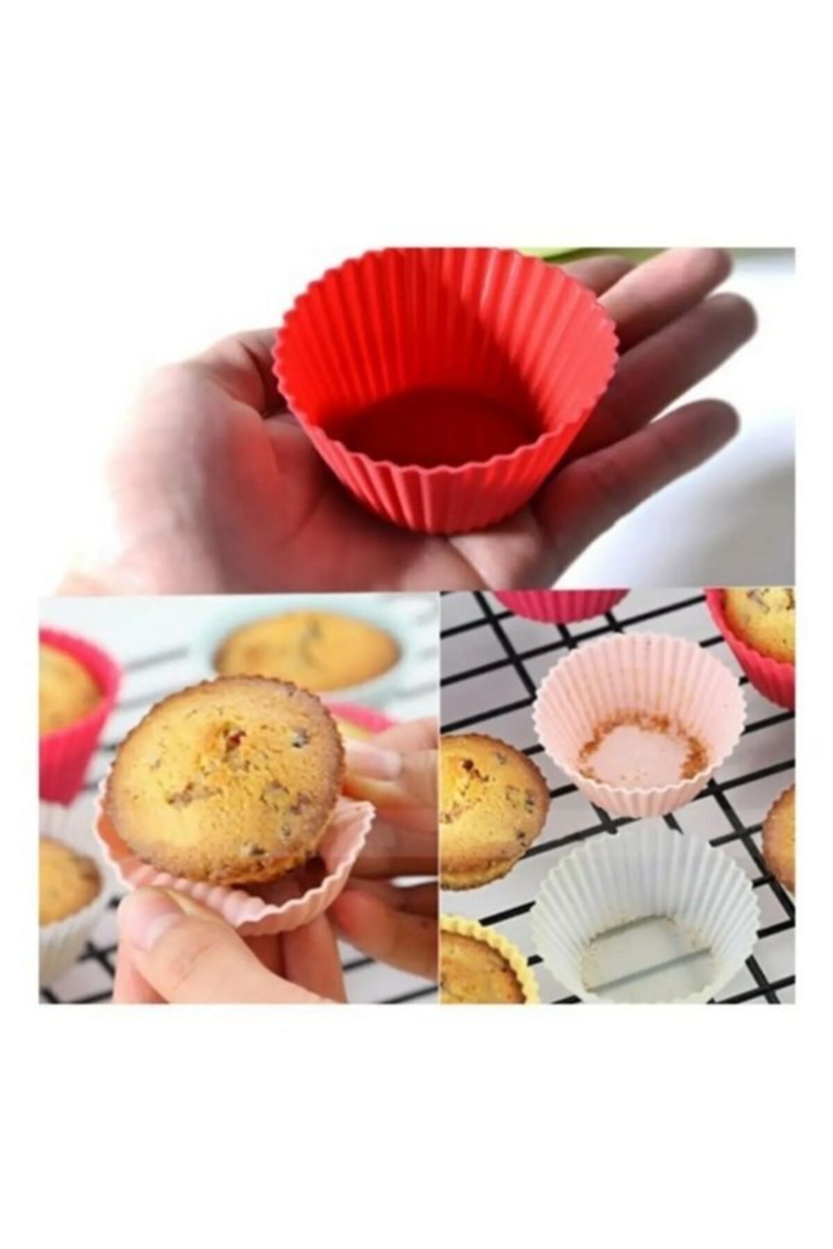 Baroness 6'li Muffin Kek Kalıbı - Mini Kek Kalıbı-cupcake Kalıbı Fiyatı ...