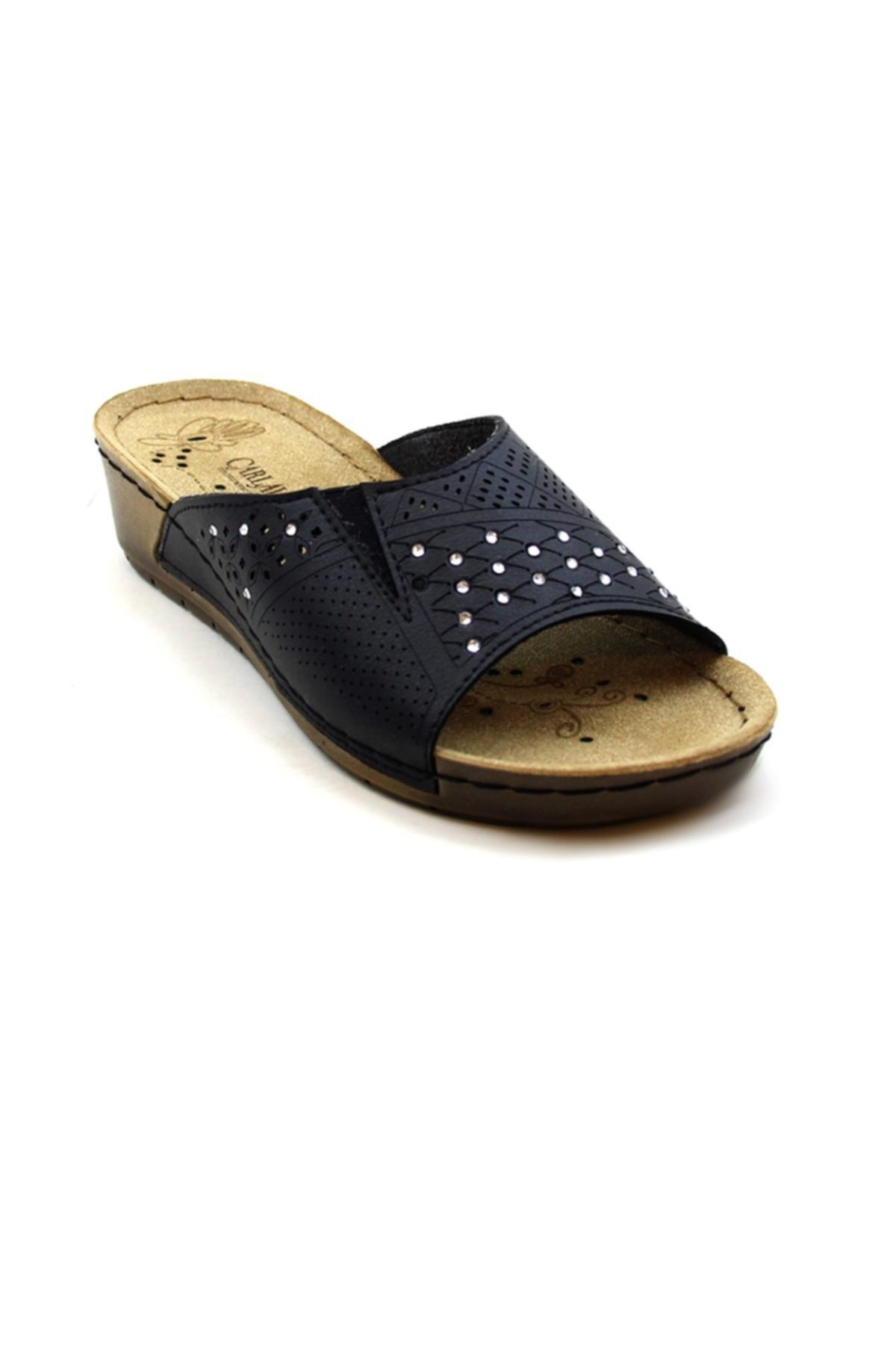 SERA Kadın Siyah Terlik Cv 161805