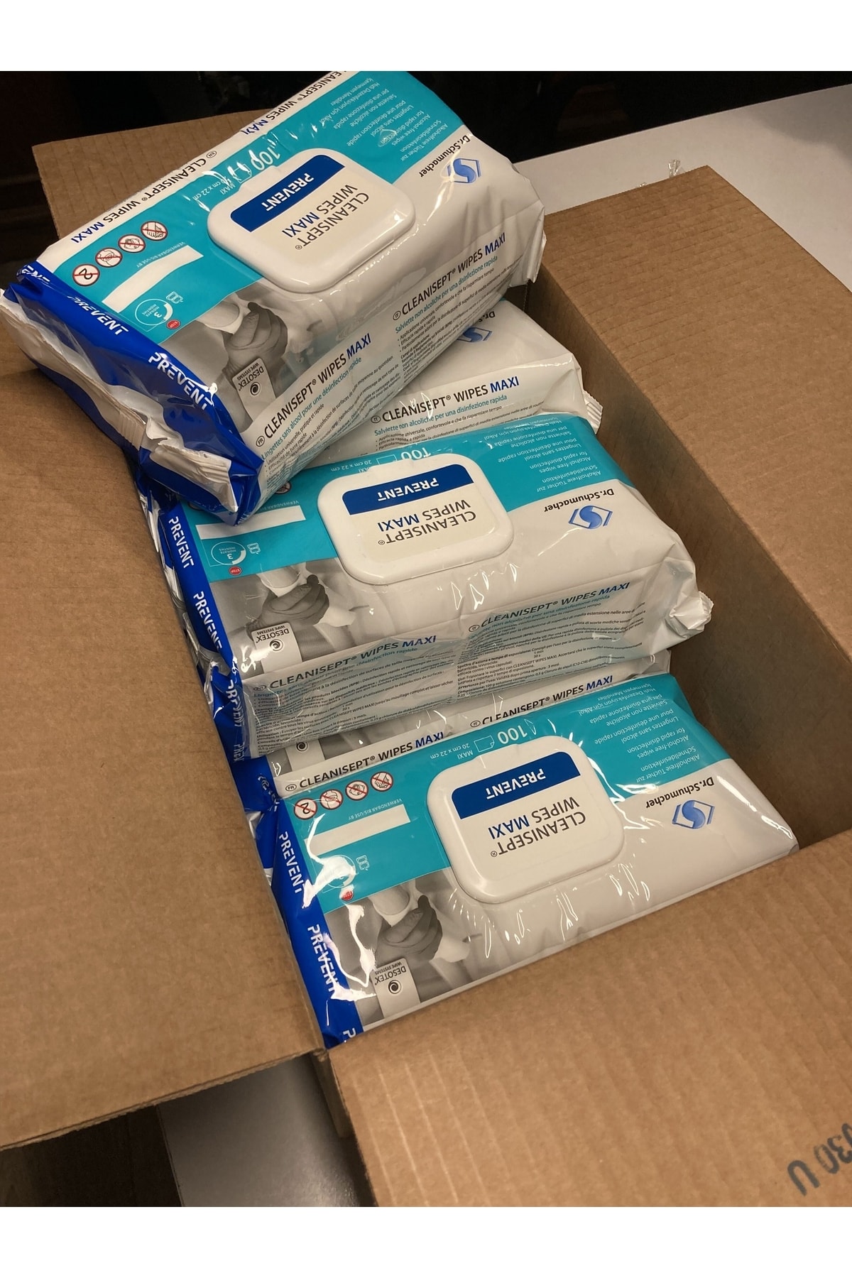 Dr. Schumacher Cleanisept Wipes Maxi Alkolsüz Mendil 100 Yaprak 6'lı ...