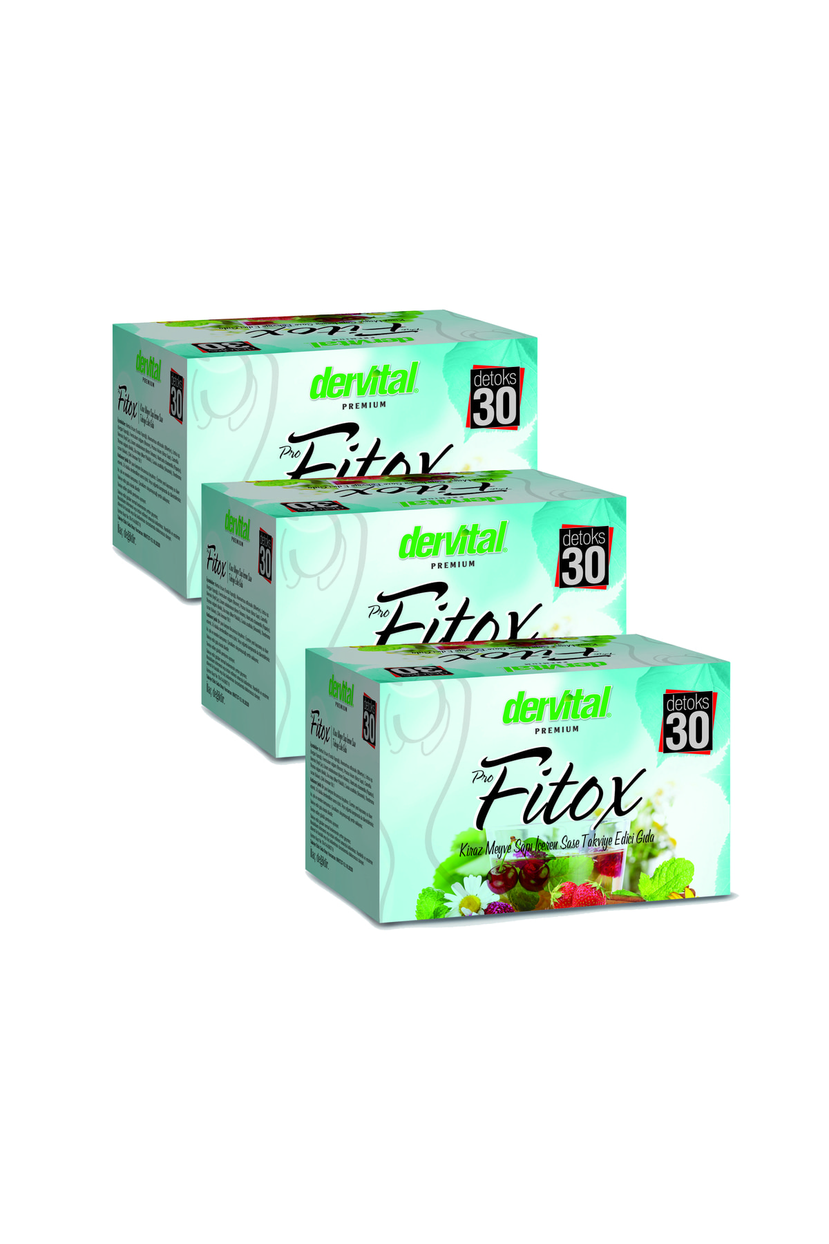 Dervital Fitox 3 X30 Paket 3 Aylık Kullanım Için - Fiyatı, Yorumları