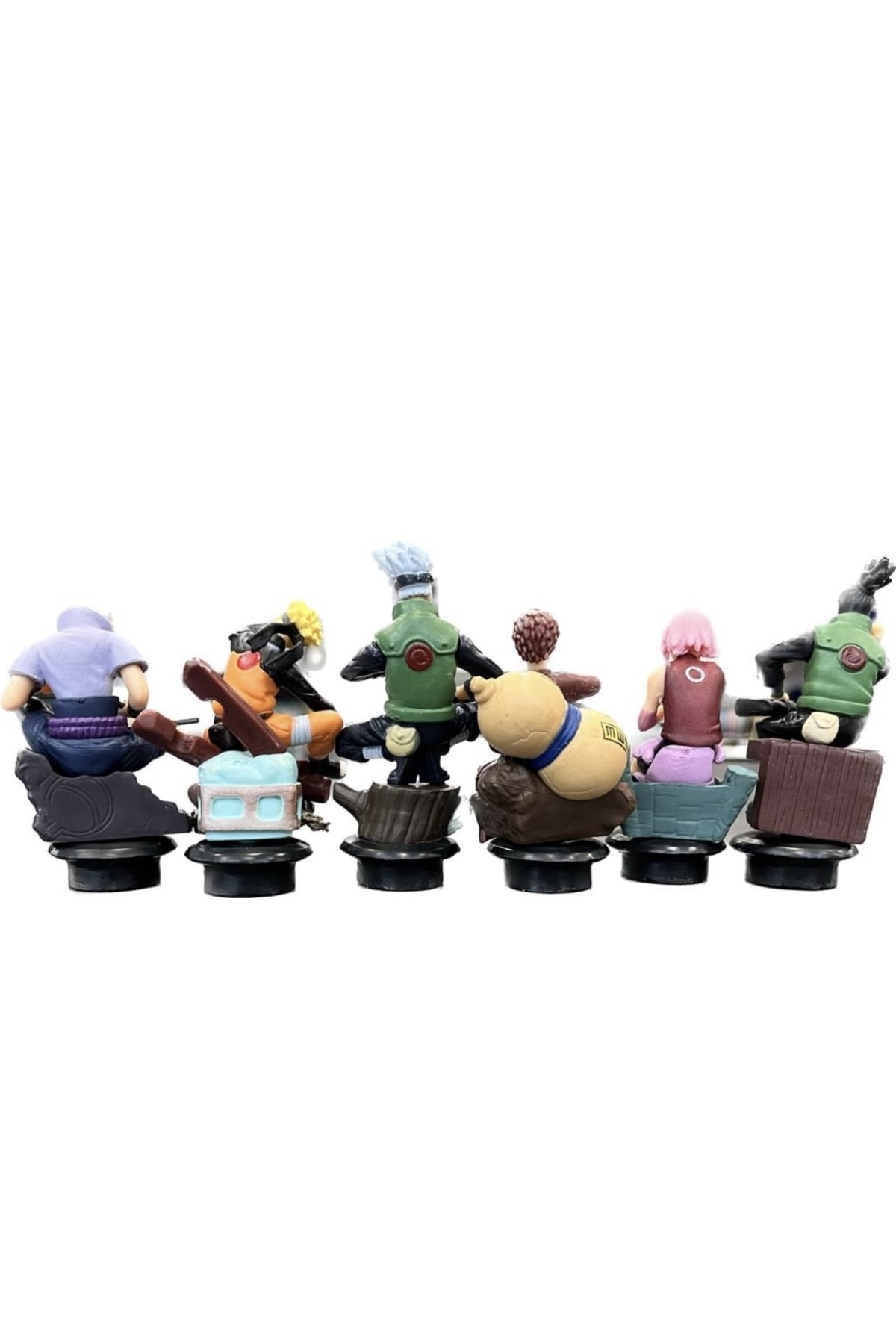 RMC Design Naruto Shippuden Chess Version 6 Parça Set Figür 8 Cm ...