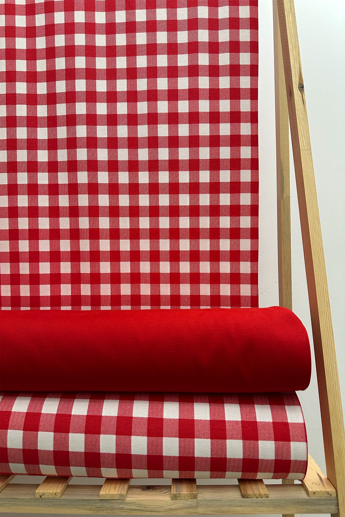 Soft Kare Panama Keteni Sıvı Geçirmez Kırmızı Kareli Masa ÖrtüsüFiyatı ...