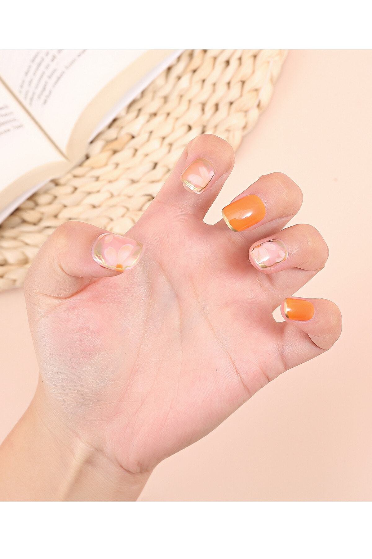 ruby face Kısa Küt Kendinden Yapışkanlı 12'li Takma Tırnak Seti Fiyatı ...