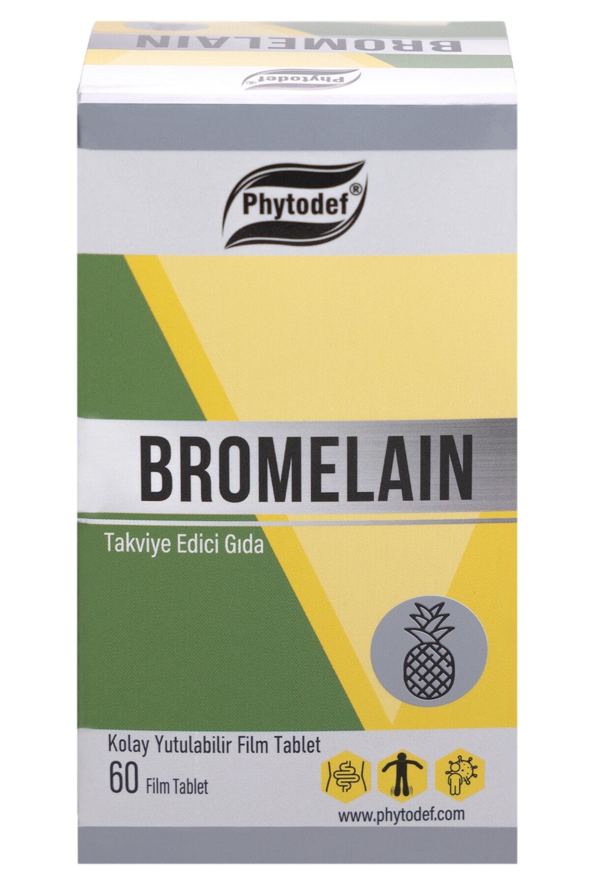 Phytodef Bromelain & Vitamin C - 60 Tablet Fiyatı, Yorumları - Trendyol