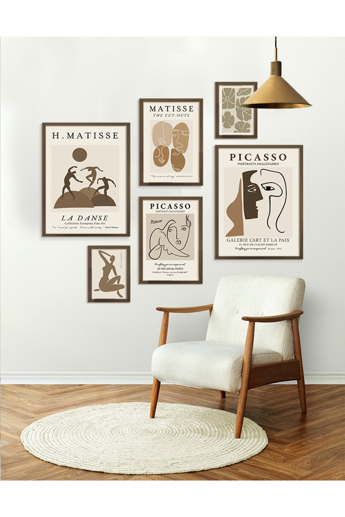 Vetro Design Art Boheme Çerçeveli Poster Tablo Set Fiyatı, Yorumları ...