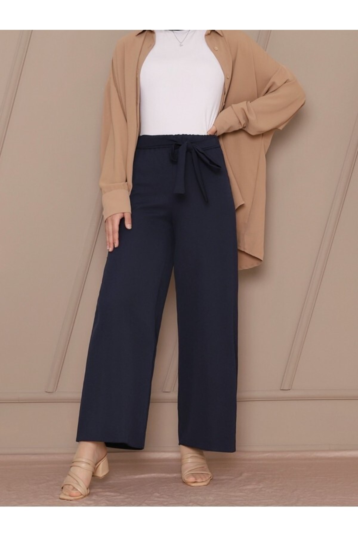 simo Bol Paça Etekli Kumaş Pantolon - Fiyatı, Yorumları