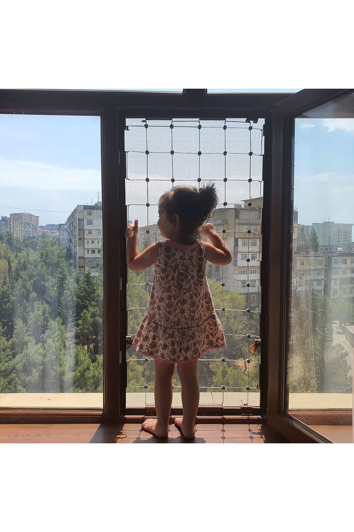 WINBLOCK Büyük Boy (60X140 CM) - Çocuklar Için Pencere Çelik Güvenlik ...