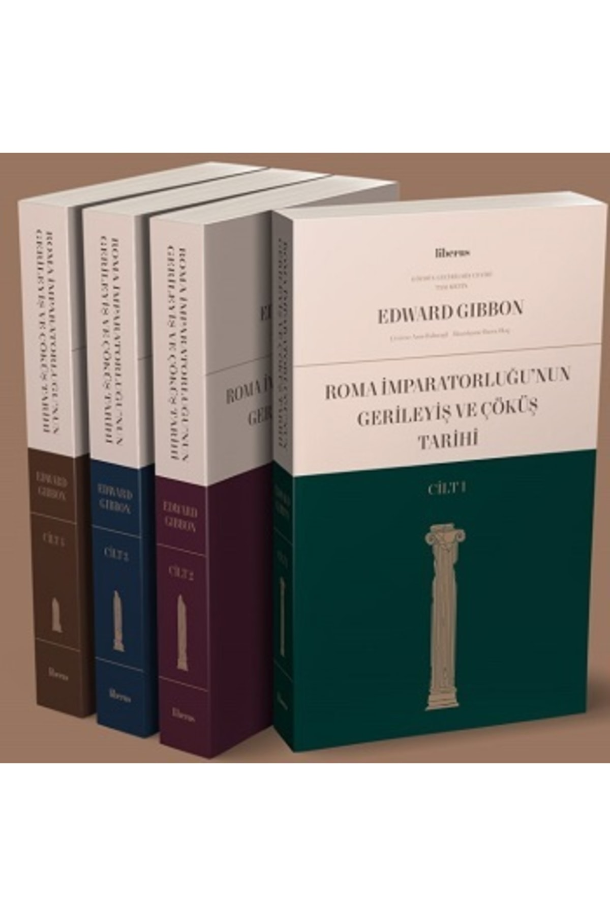 Liberus Roma Imparatorluğu’nun Gerileyiş Ve Çöküş Tarihi (4 Cilt Takım ...