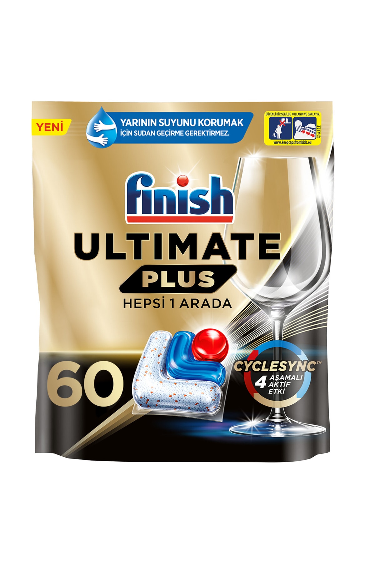 Finish Ultimate Plus Hepsi 1 Arada 60 Tablet 732g - Fiyatı, Yorumları