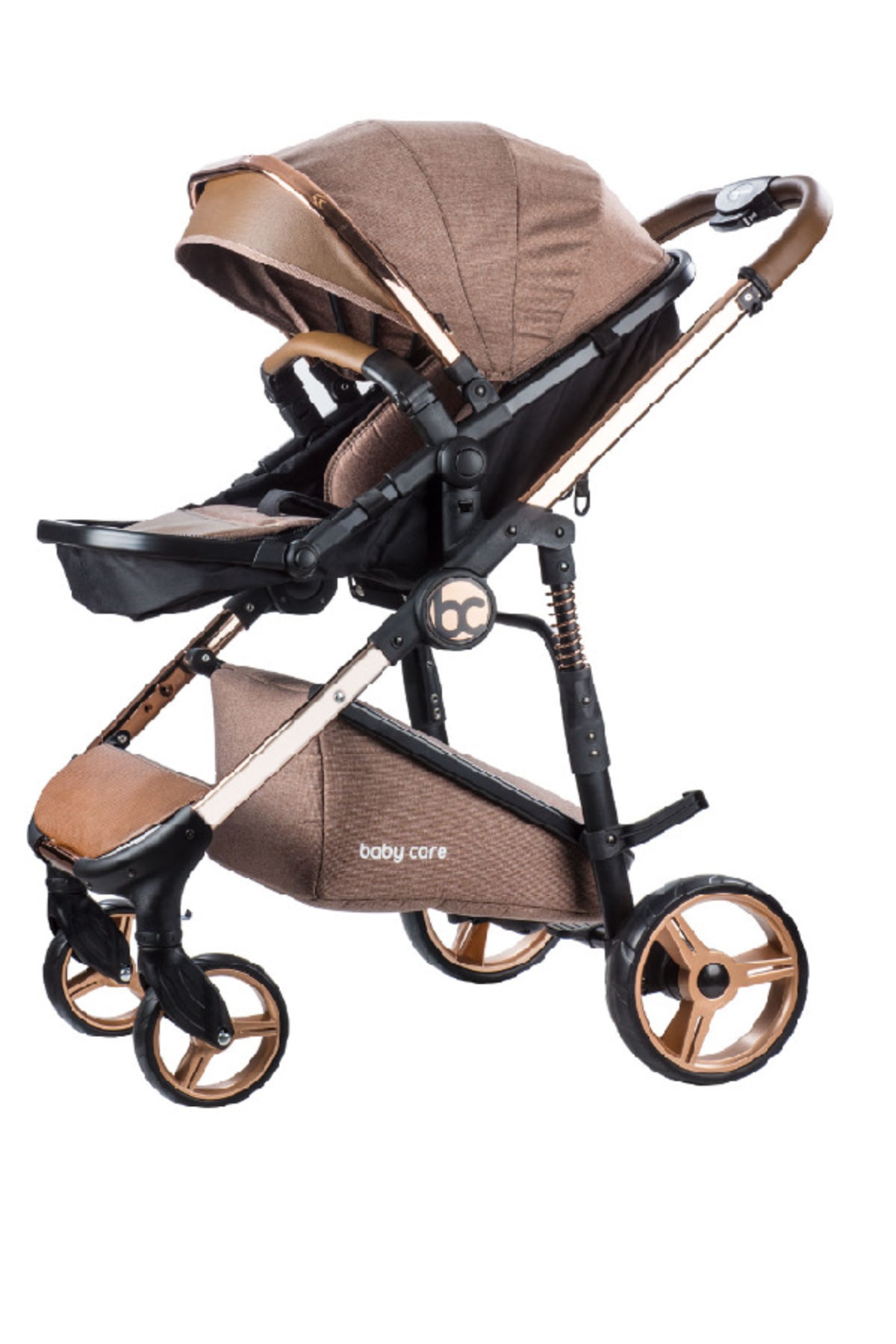 Baby Care Bc 440 Colorado Chrome Travel Sistem Bebek Arabası Kahve ...