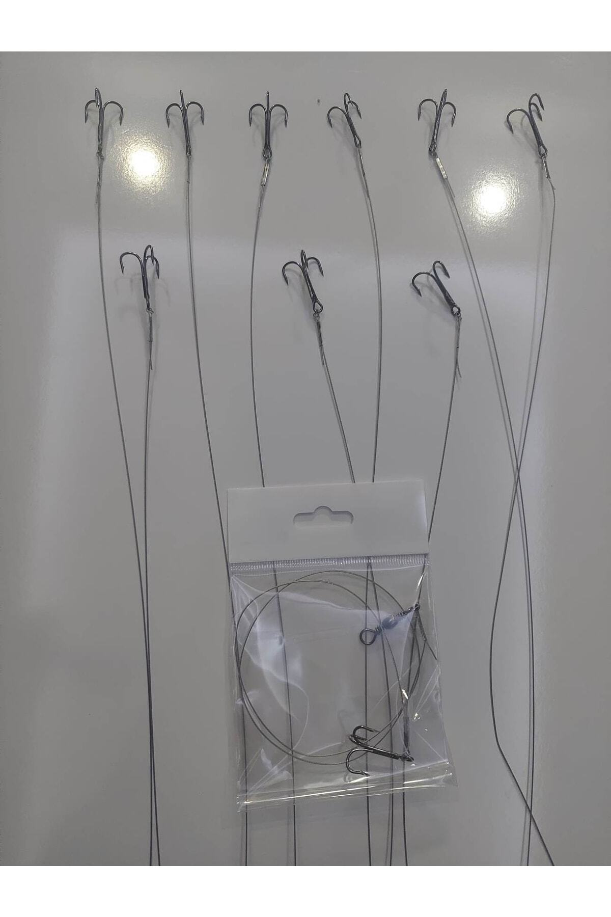 EmreAv Çelik Takım 3'lü Iğneli Çarpma Kofana Granyoz Levrek Lüfer ...