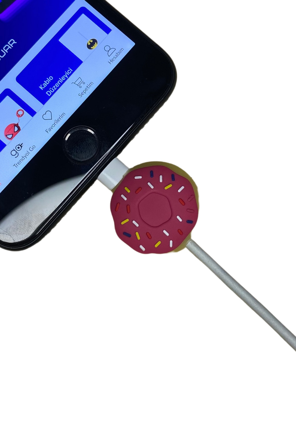 DGK Kablo Ucu Koruyucu Pembe Pasta Figürlü Fiyatı, Yorumları - Trendyol