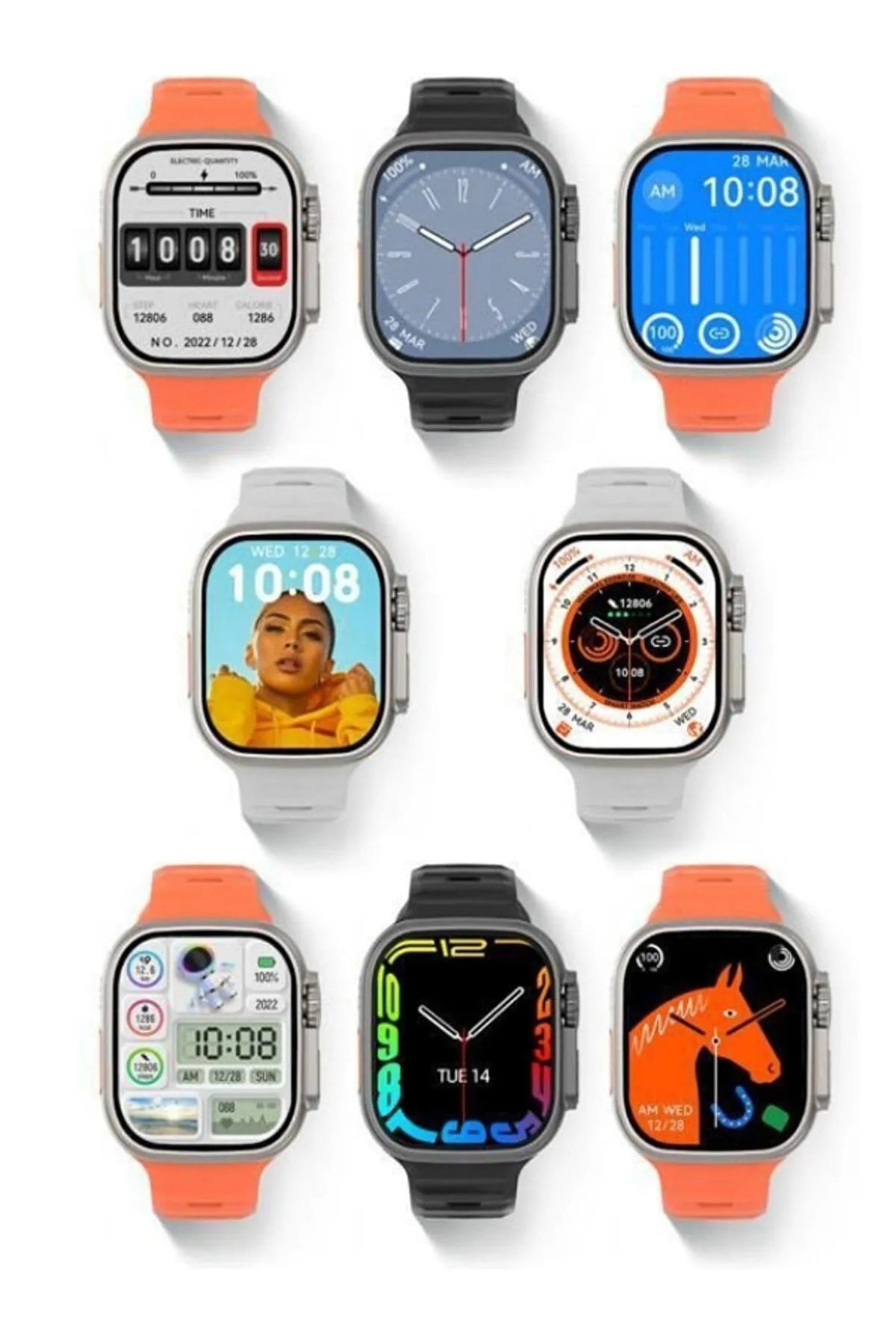 Smartberry Watch 8 Ultra Smart Watch 49 Mm 2.0 Inç Tam Ekran Akıllı ...