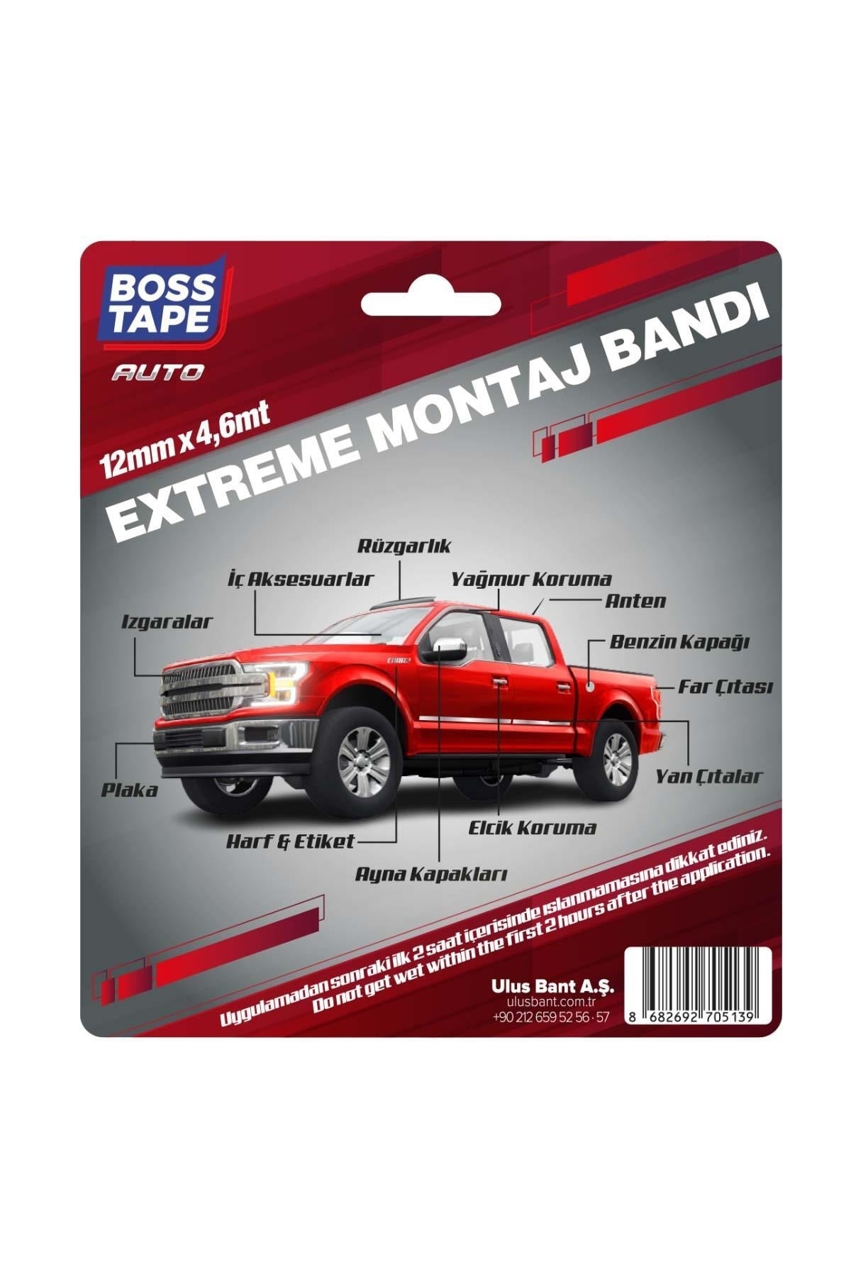 Boss Tape Çok Güçlü Otomobil Motosiklet Araba Aksesuar Spoiler Çıta ...