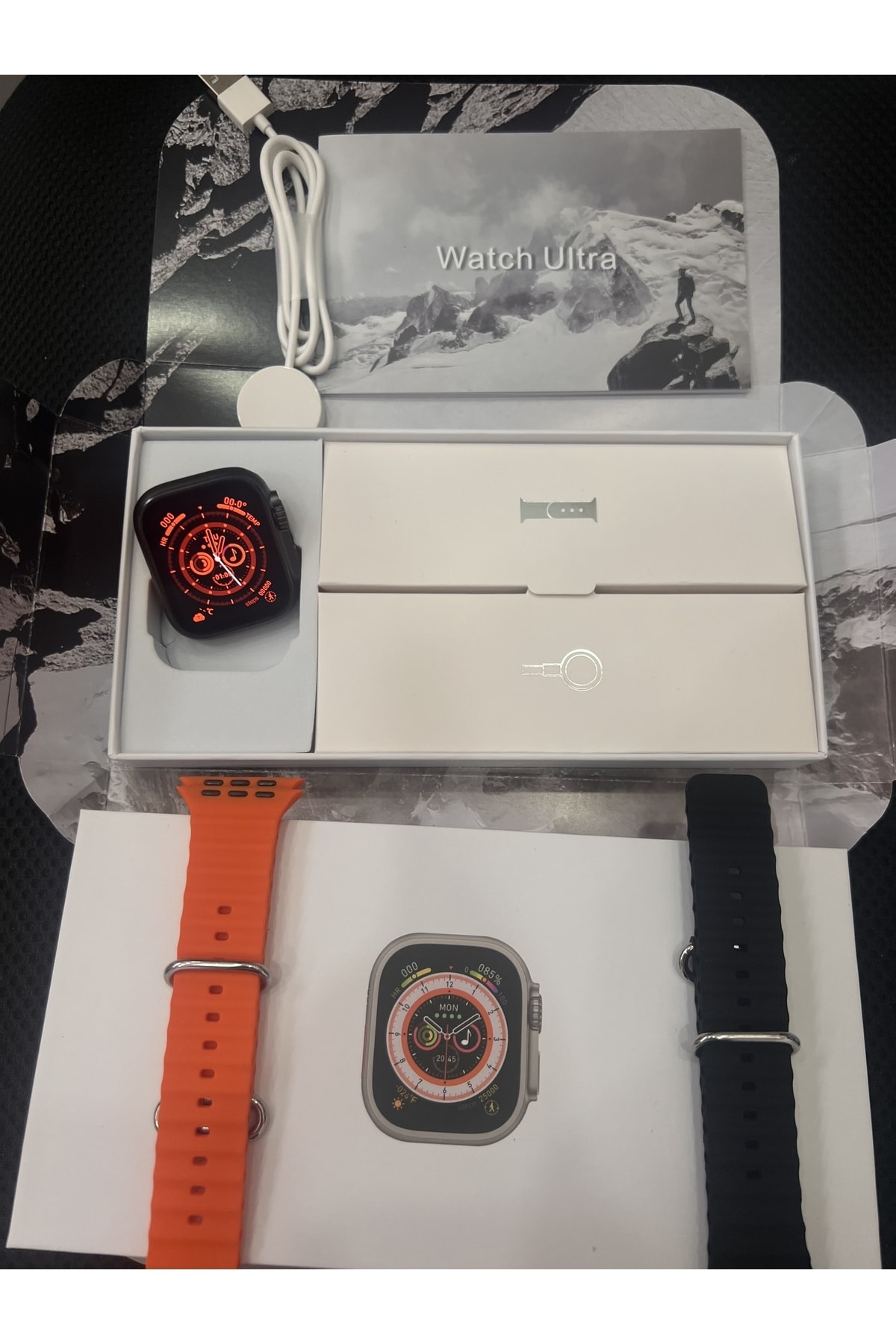 Wearfitpro Watch 8 Ultra Akıllı Saat Gs Ultra 8 Uyumlu Gerçek 49mm Kasa ...