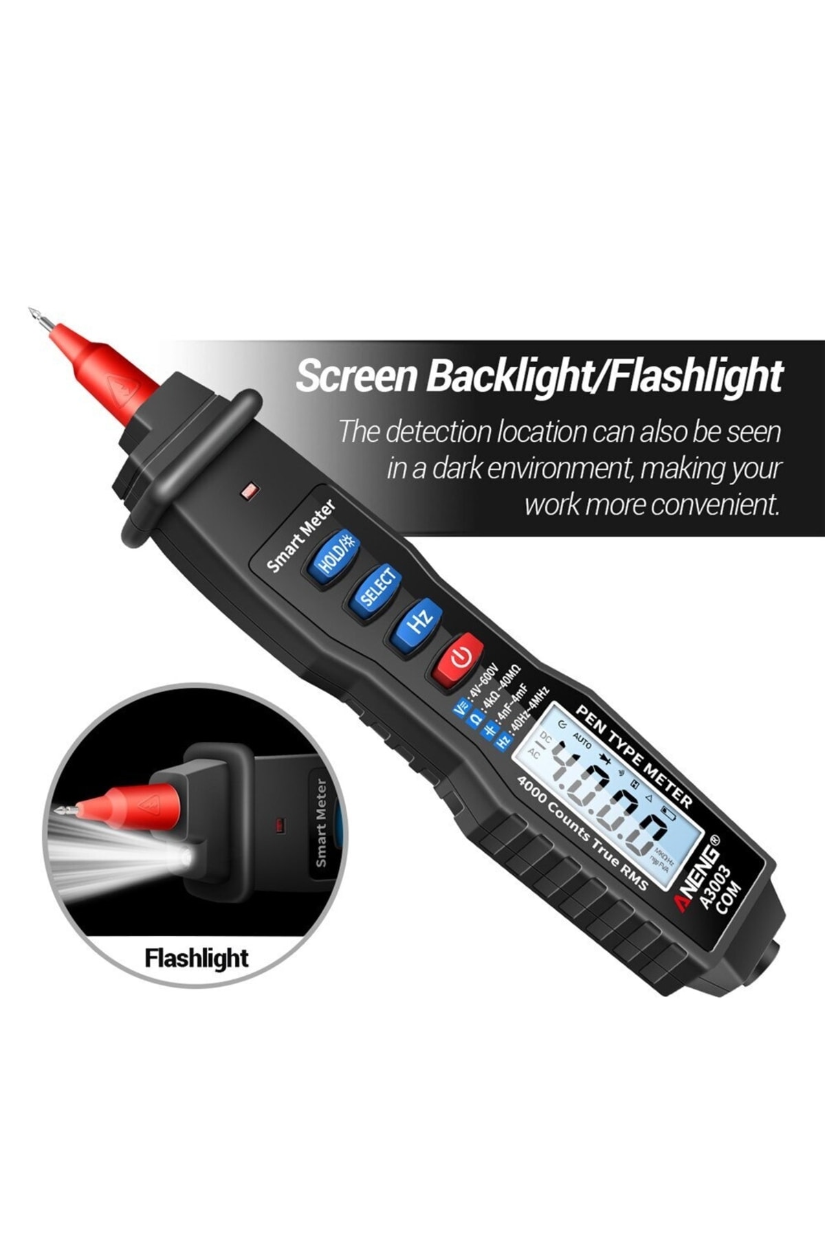 Genel Markalar Aneng A3003 Dijital Kalem Multimetre Akıllı Gerilimi ...