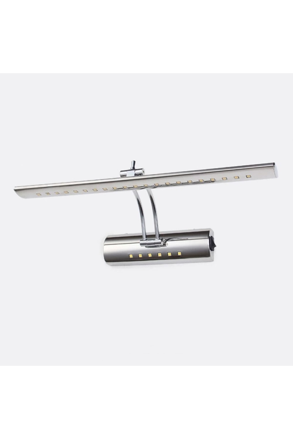 YCL 7 W Led Tablo Duvar Aplik - Beyaz Işık (6500K) - Gümüş - 40 Cm ...