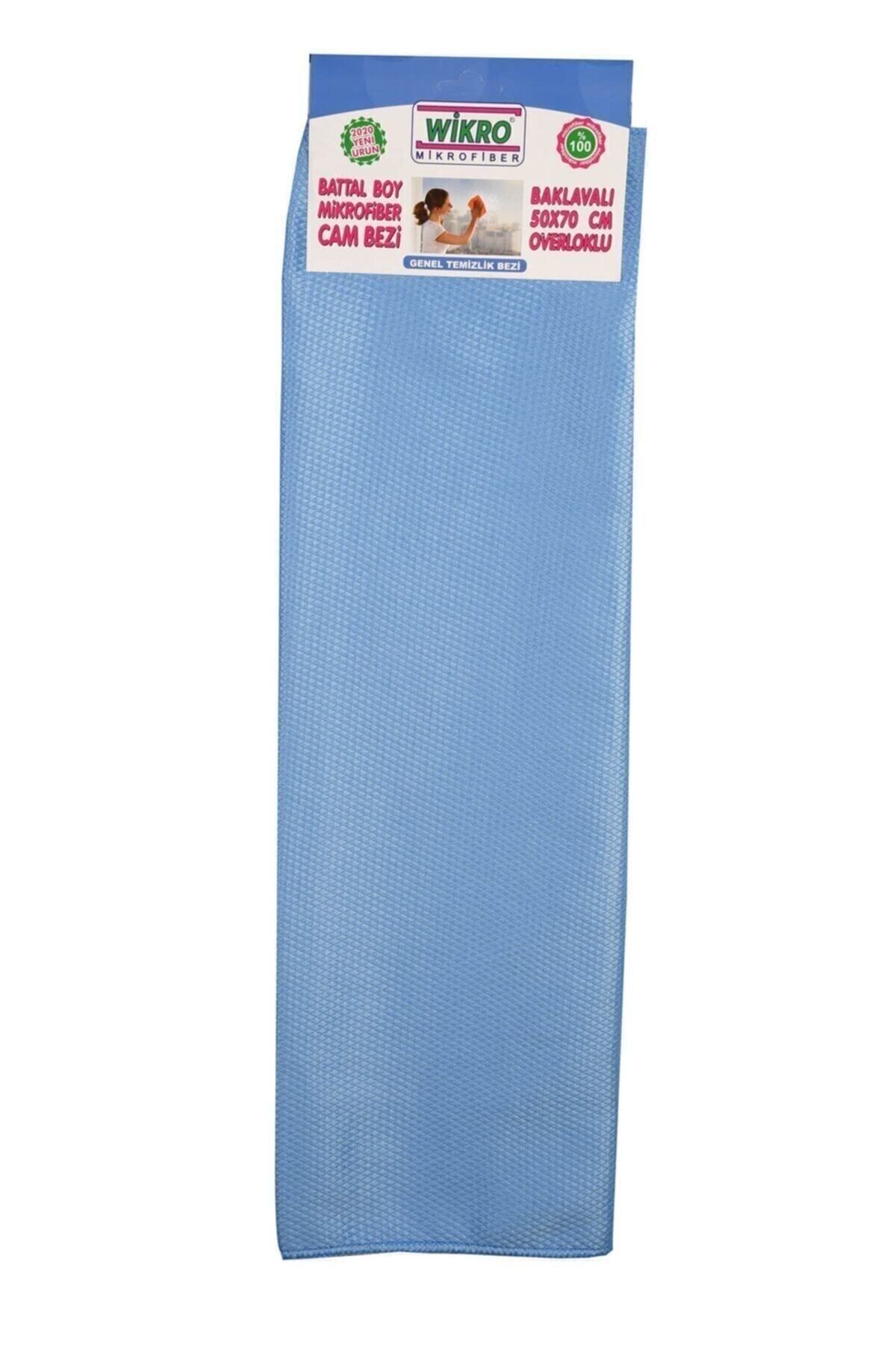 WİKRO Mikrofiber Cam Bezi Battal Boy 50x70 - Fiyatı, Yorumları