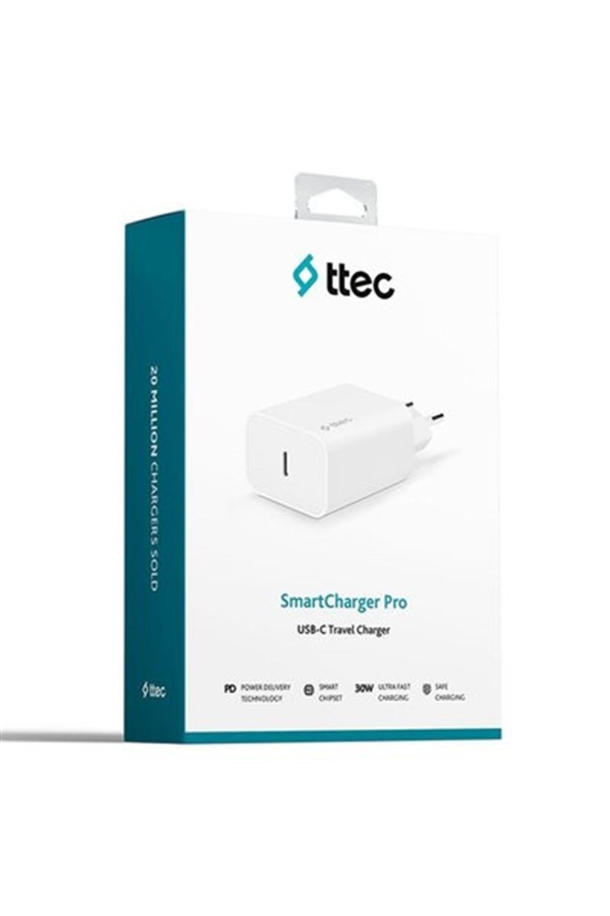 Ttec Smartcharger Pd 30w Usb-c Seyahat Hızlı Şarj Aleti Beyaz Fiyatı ...
