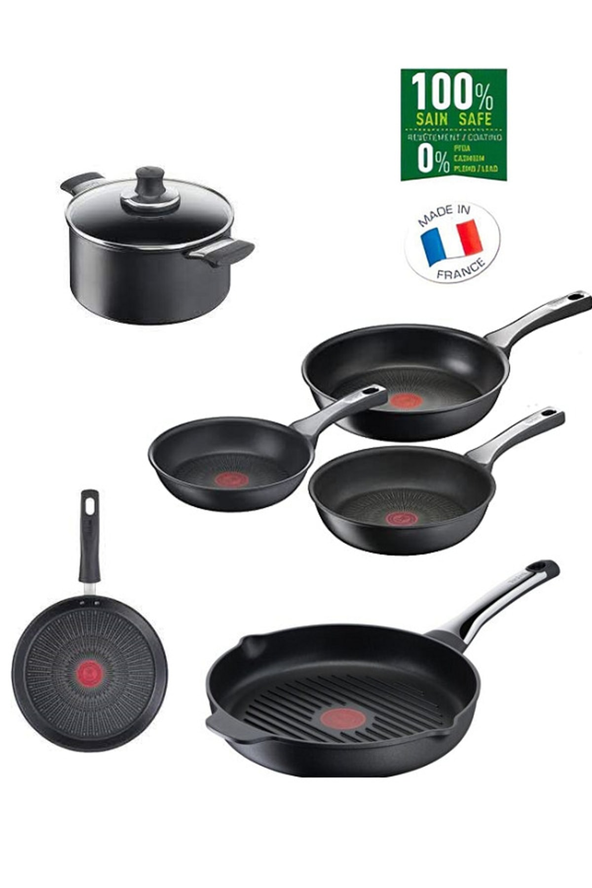 TEFAL 6x Titanyum Excellence 6lı Tava Ve Tencere Set Fiyatı, Yorumları ...