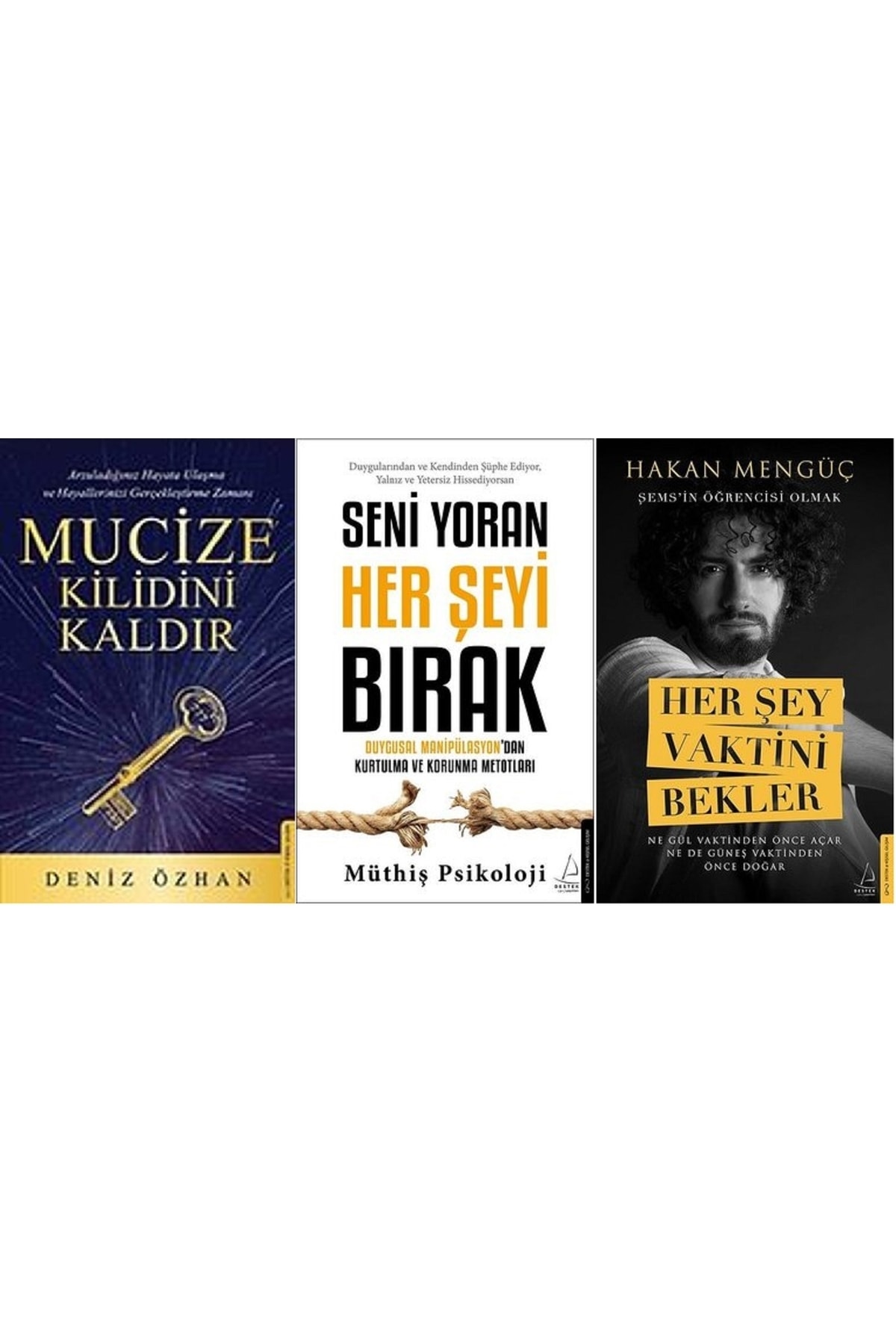 Destek Yayınları Mucize Kilidini Kaldır + Seni Yoran Her Şeyi Bırak ...