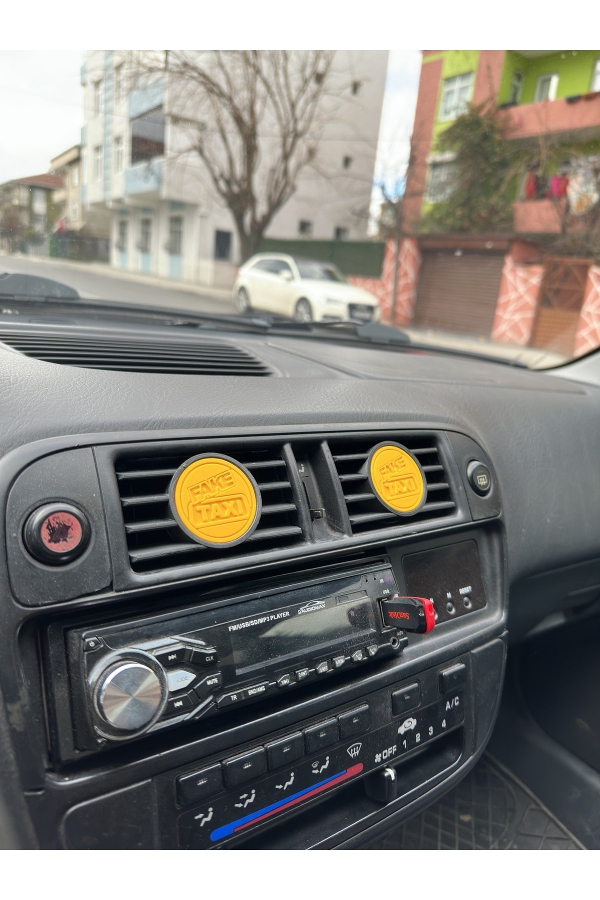 3dbaydesign Fake Taxi 1996-2001 Honda Uyumlu Civic Amlemli Kalorifer Izgarası - Fiyatı, Yorumları