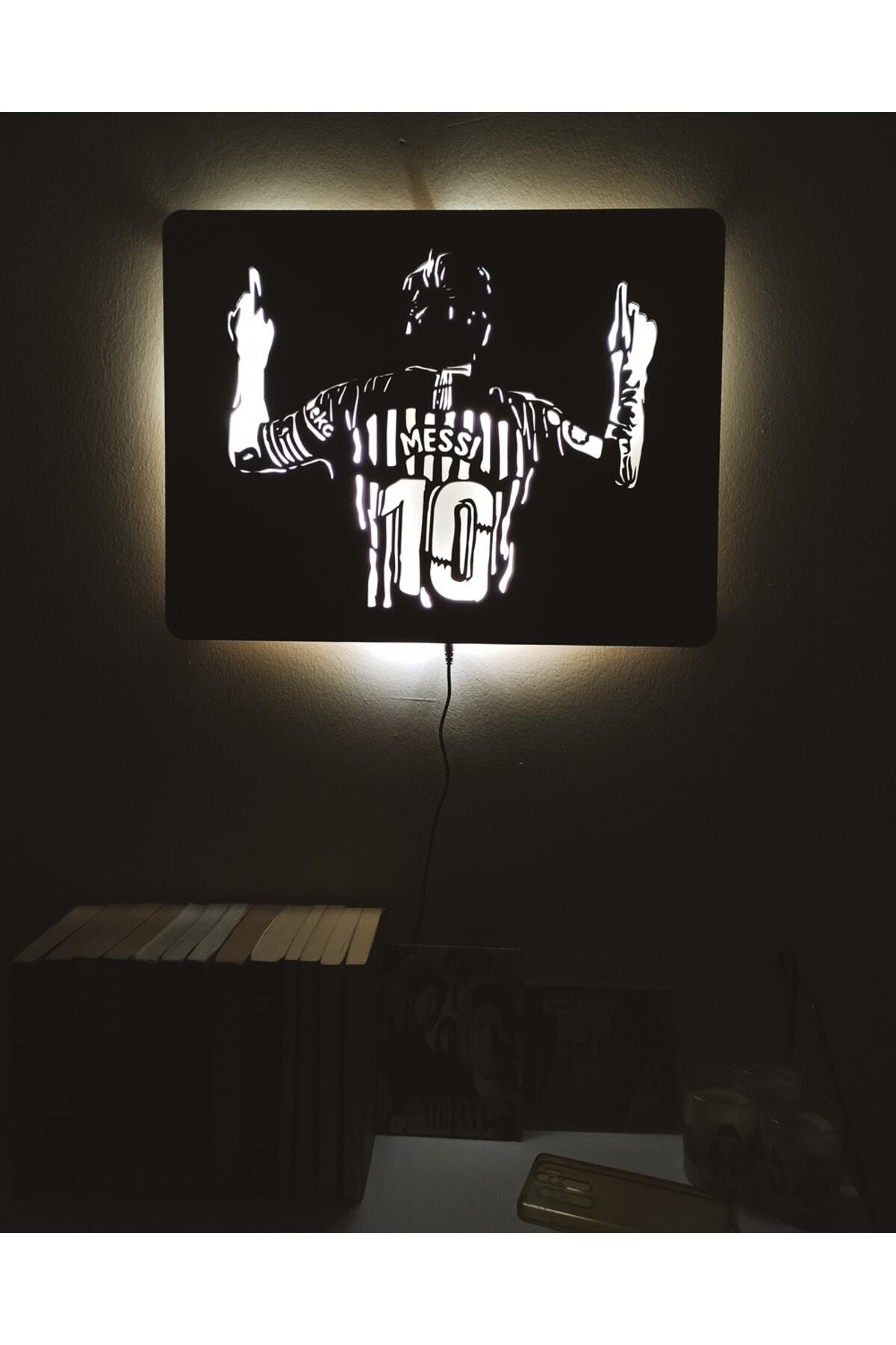 FOREVHOME Lionel Messi Led Işıklı Tablo - Fiyatı, Yorumları