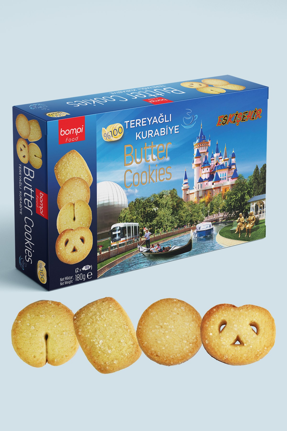 BOMPİ %100 Tereyağlı Kurabiye 180 Gr Fiyatı, Yorumları - Trendyol