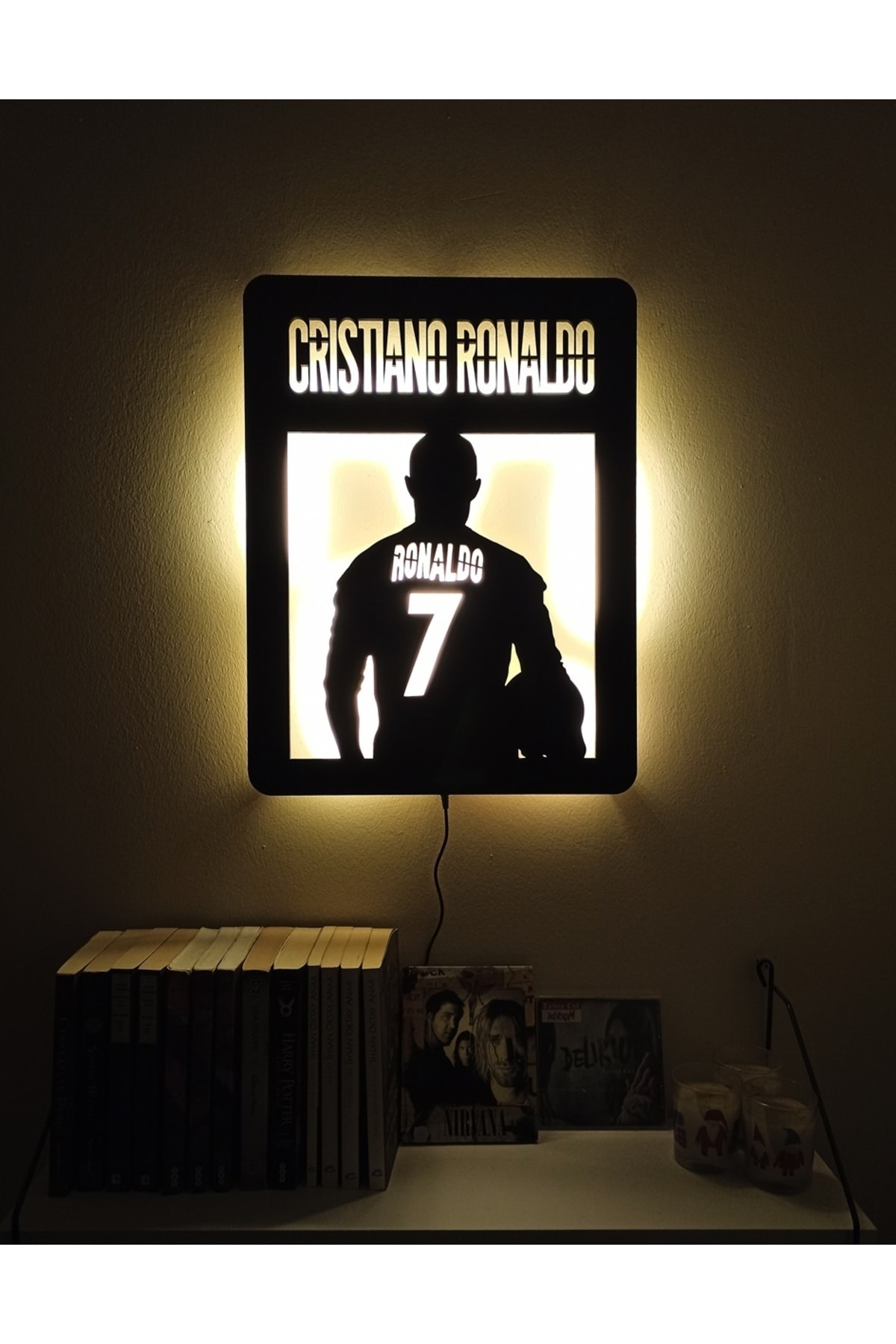 FOREVHOME Cristiano Ronaldo Cr7 Led Işıklı TabloFiyatı, Yorumları ...