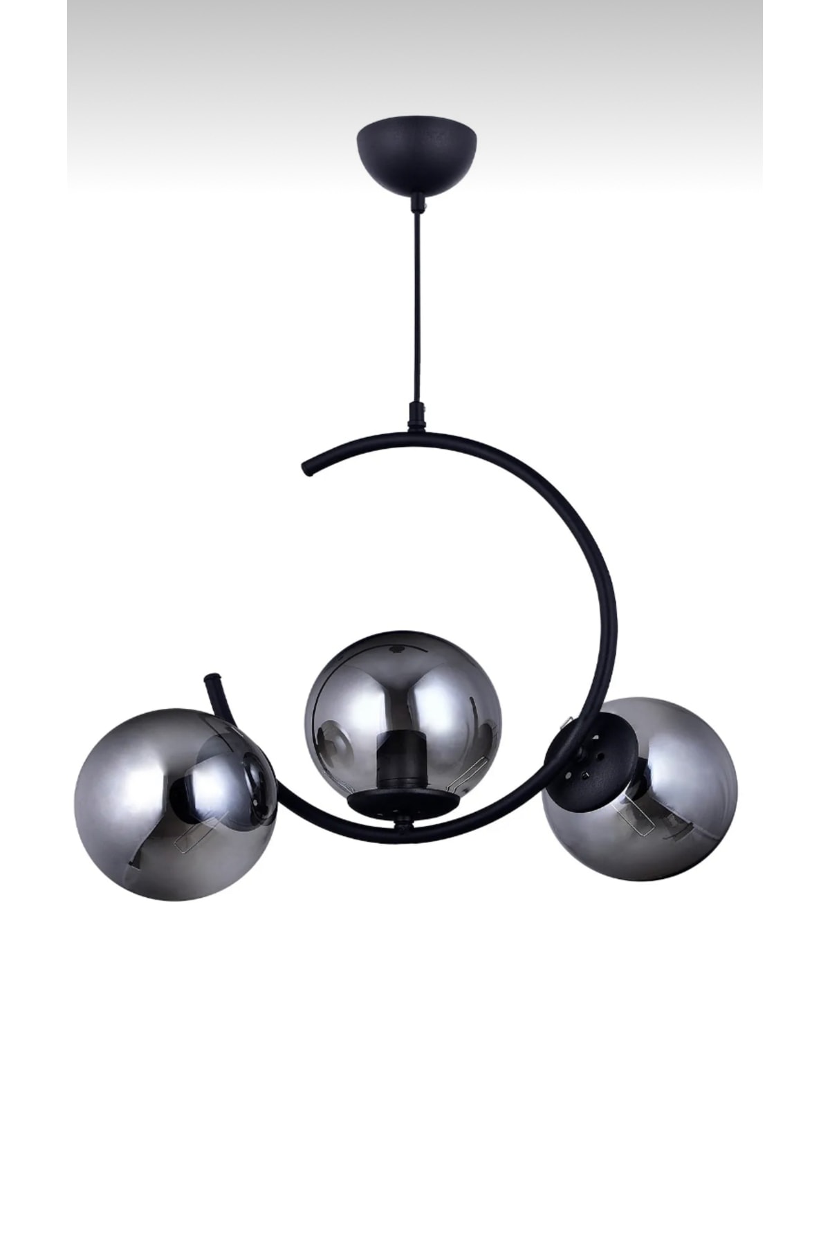 luxury modern aydınlatma Mutfak Avize Siyah Sarkıt Avize Salon Oturma ...