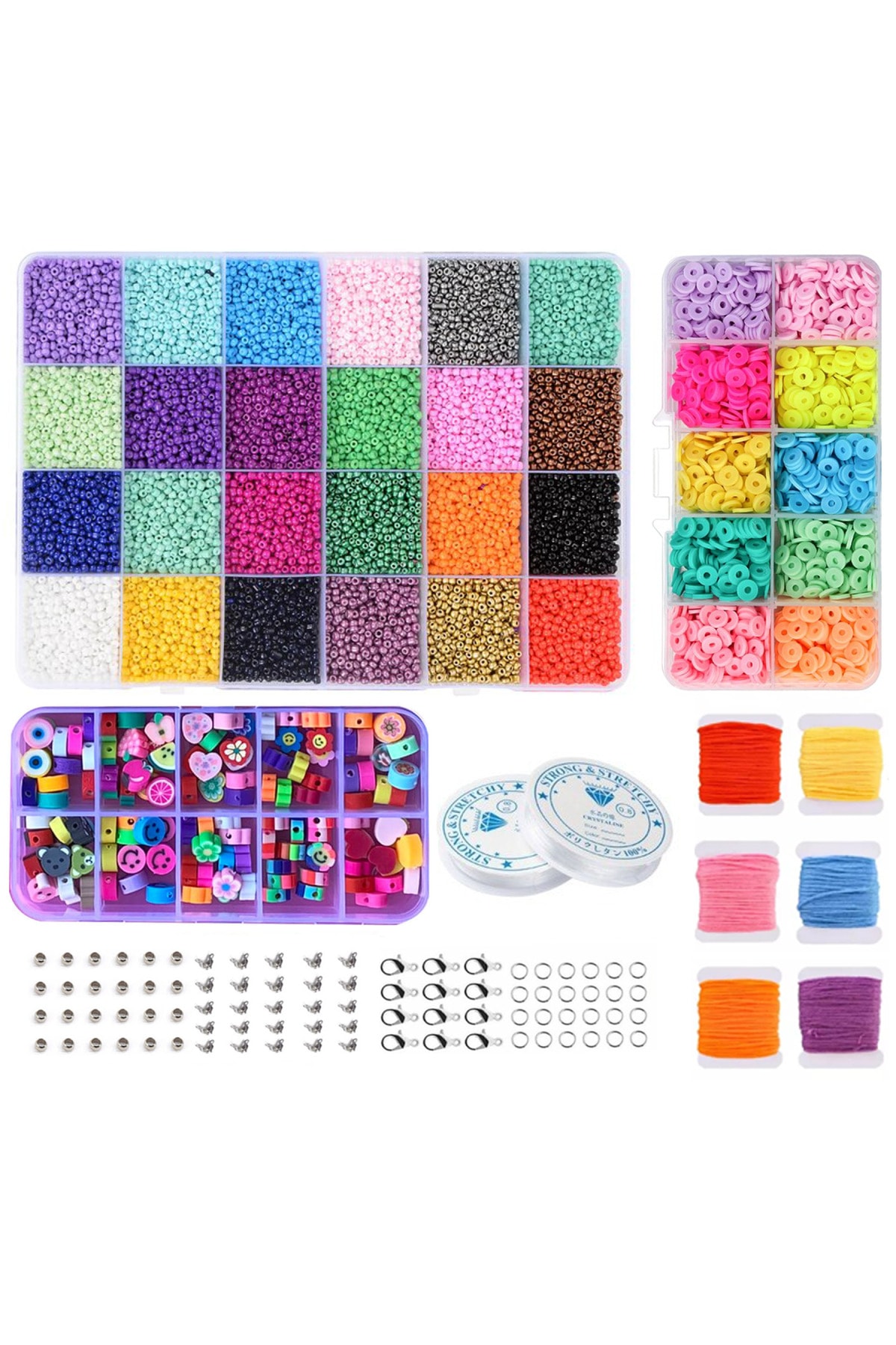 uniquehobby 3 Bölmeli Kendi Aksesuarını Yap Boncuk Seti Fiyatı ...